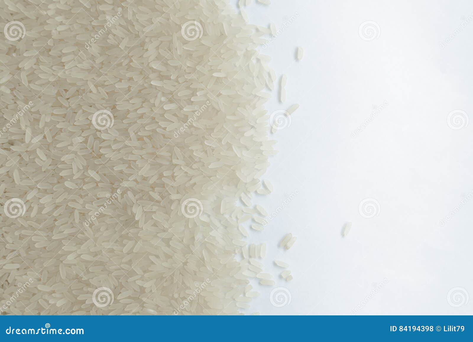 Background of rice. stock photo. Image of grain, heap - 84194398