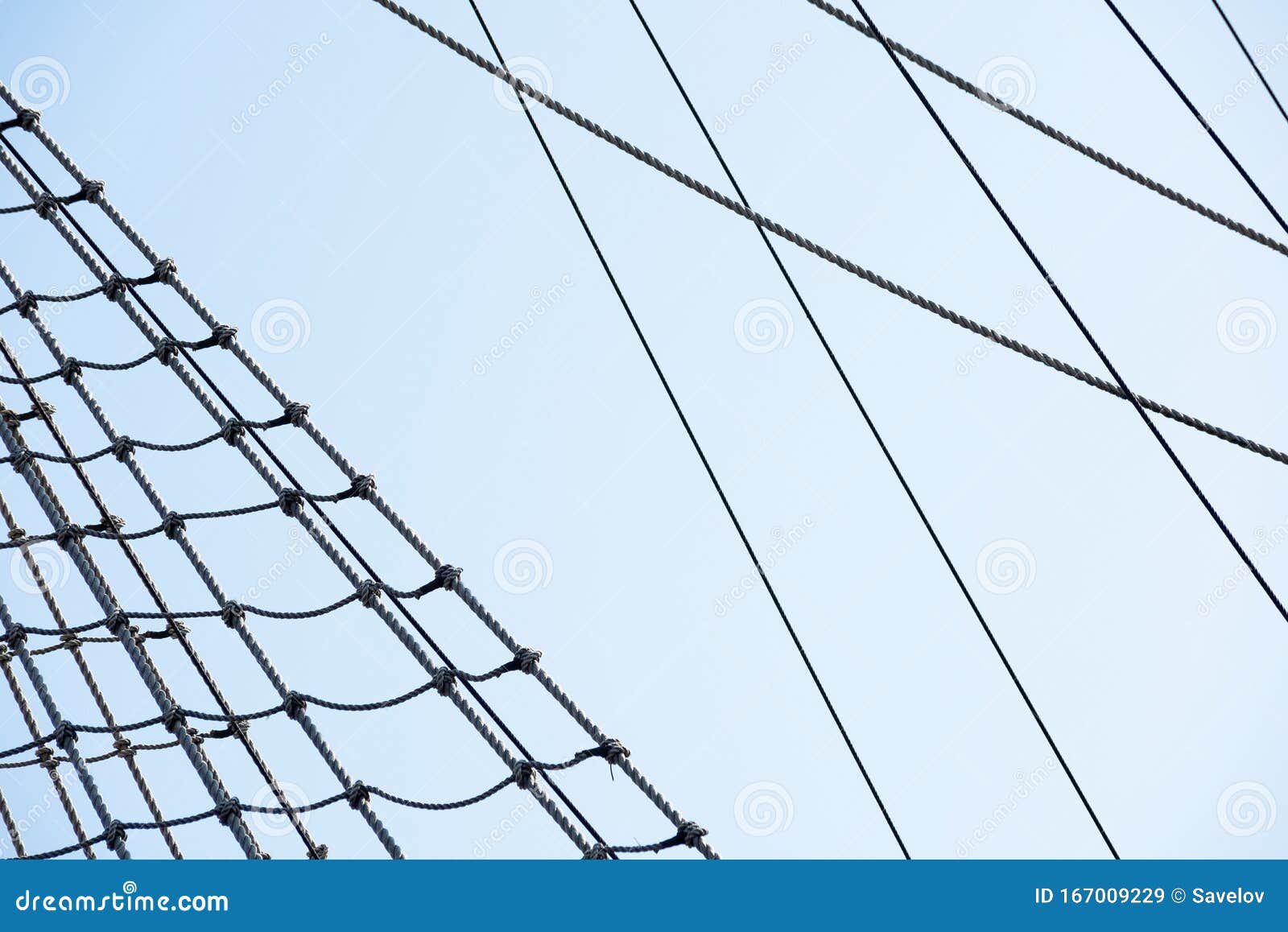 Background From Rigging Rope System Royalty-Free Stock Photography ...
