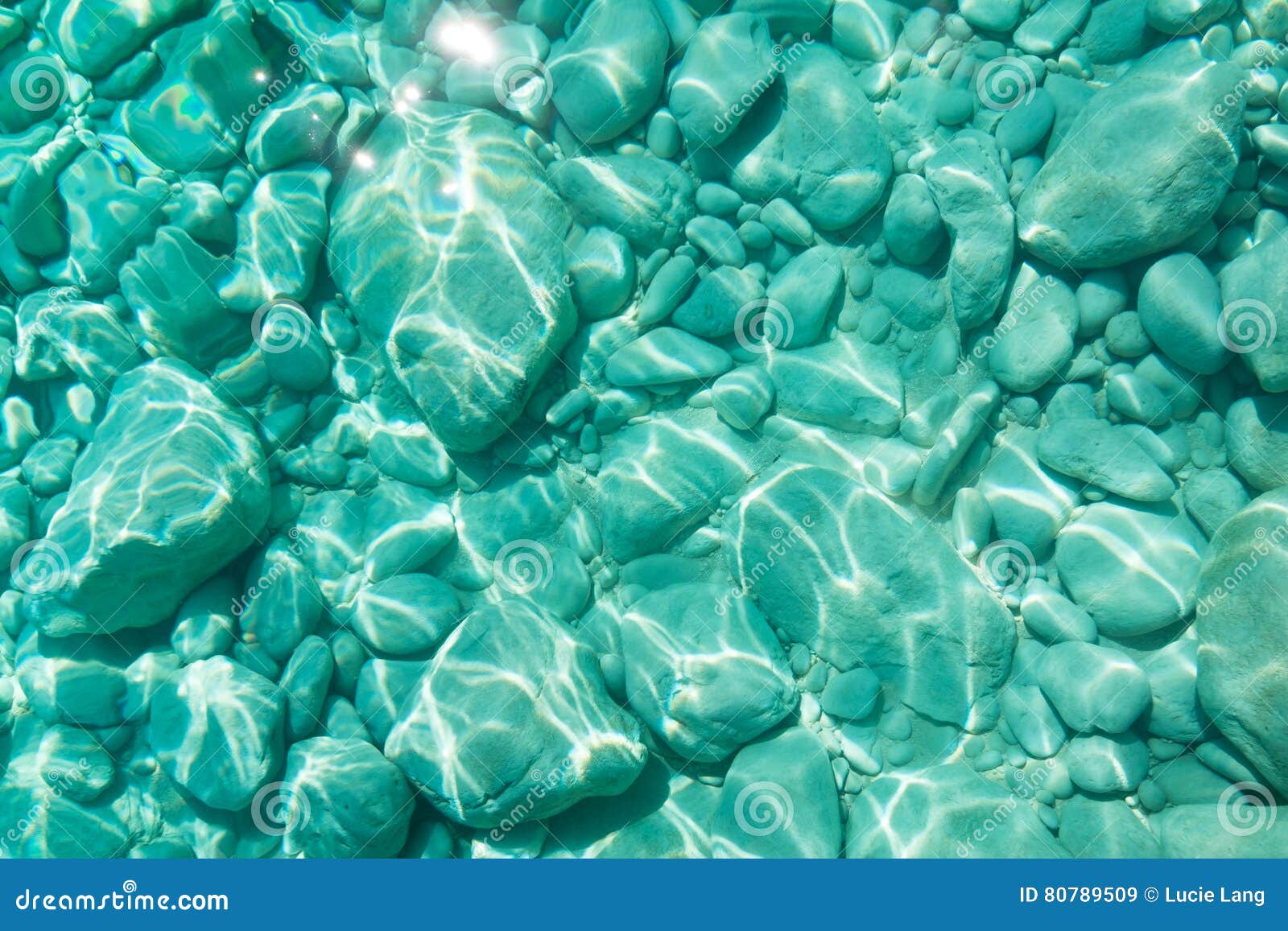 Background of Rocky Sea Bed. Stock Image - Image of rocks, reflection ...