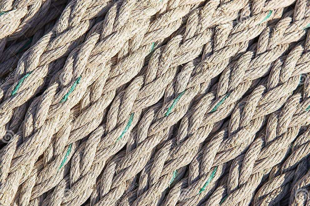 Background of Rope Folded Helix Stock Photo - Image of fiber, maritime ...