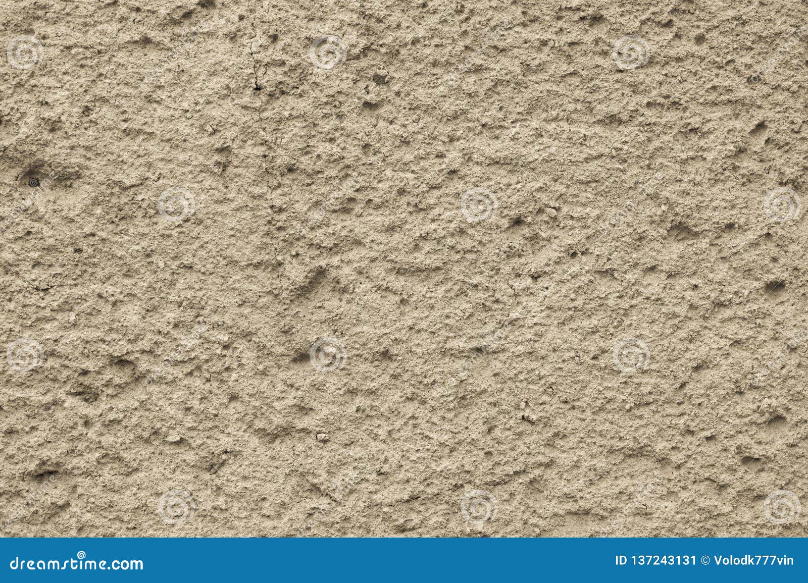 Background Rough Sand-colored Wall. Stock Image - Image of design ...