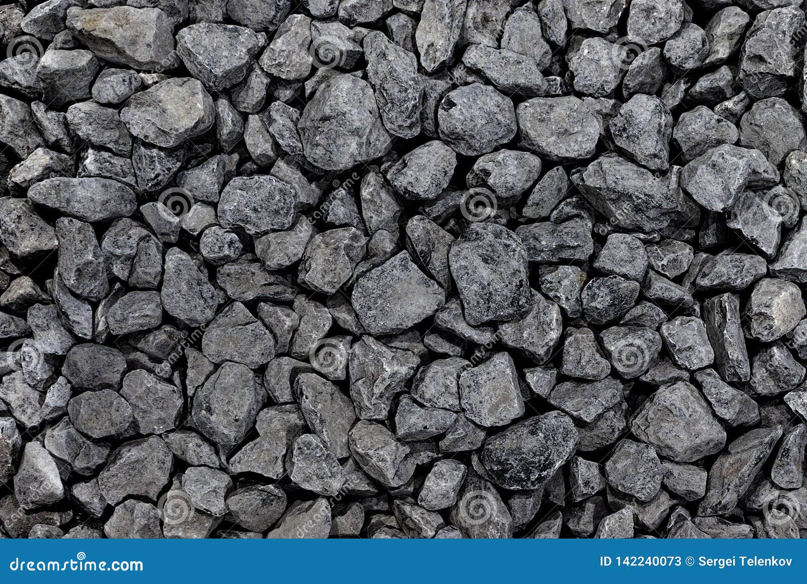 Background from a Round Dark Stone. Dark Pebble Coal Closeup Folded ...