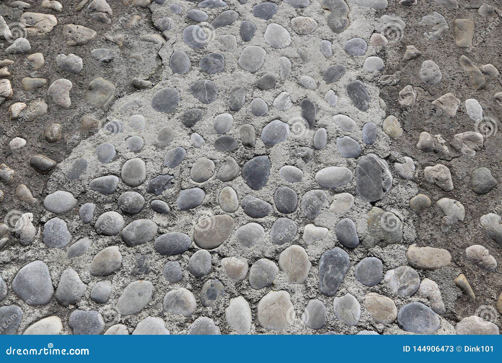 Background with Rounded Stones Stock Image - Image of closeup, close ...