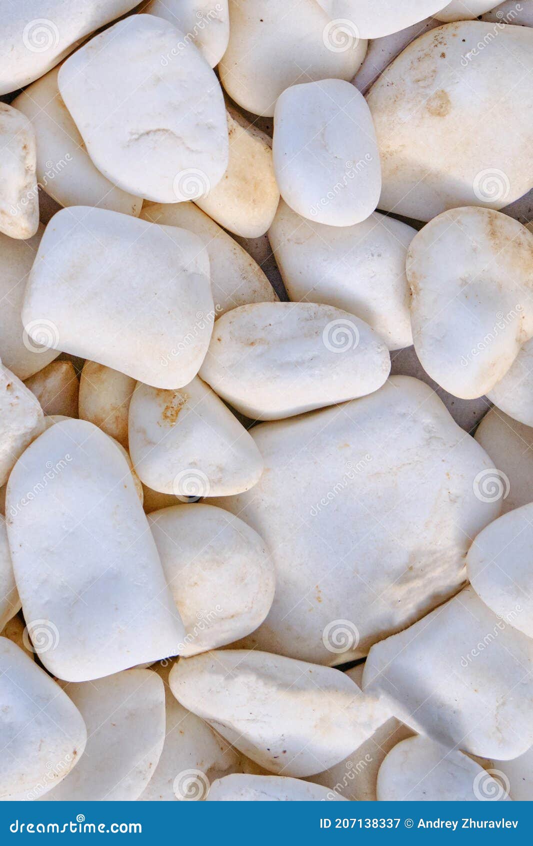 Background of Roundish Stone. Texture in the Form of White Rocks Stock ...