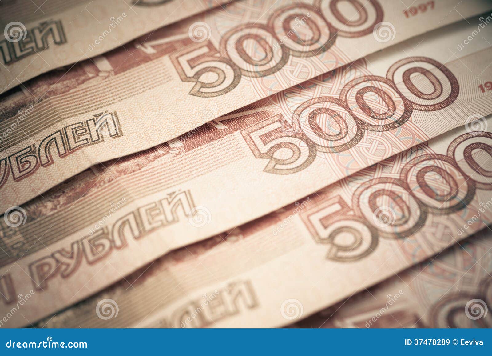 Background of Russian Rubles. Stock Image - Image of economics, capital ...