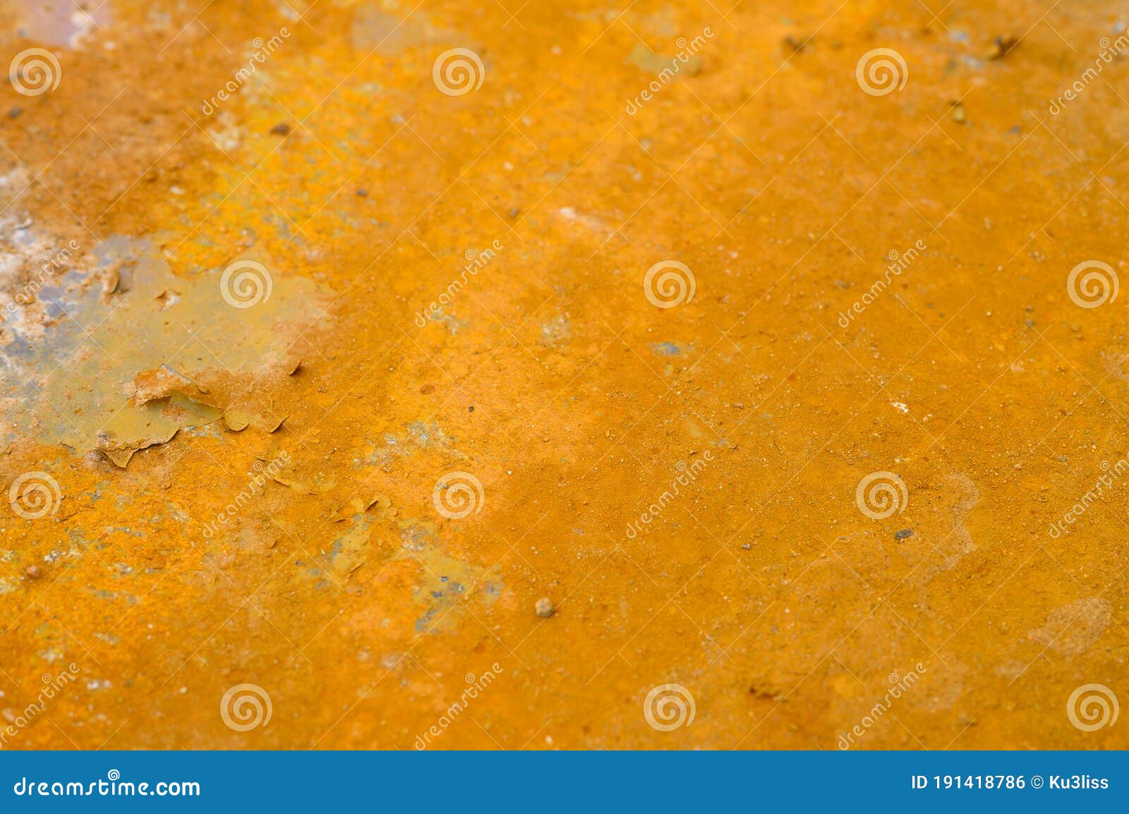 Background with Rust. Surface of Yellow Brown Rusty Metal. Rusty Iron ...