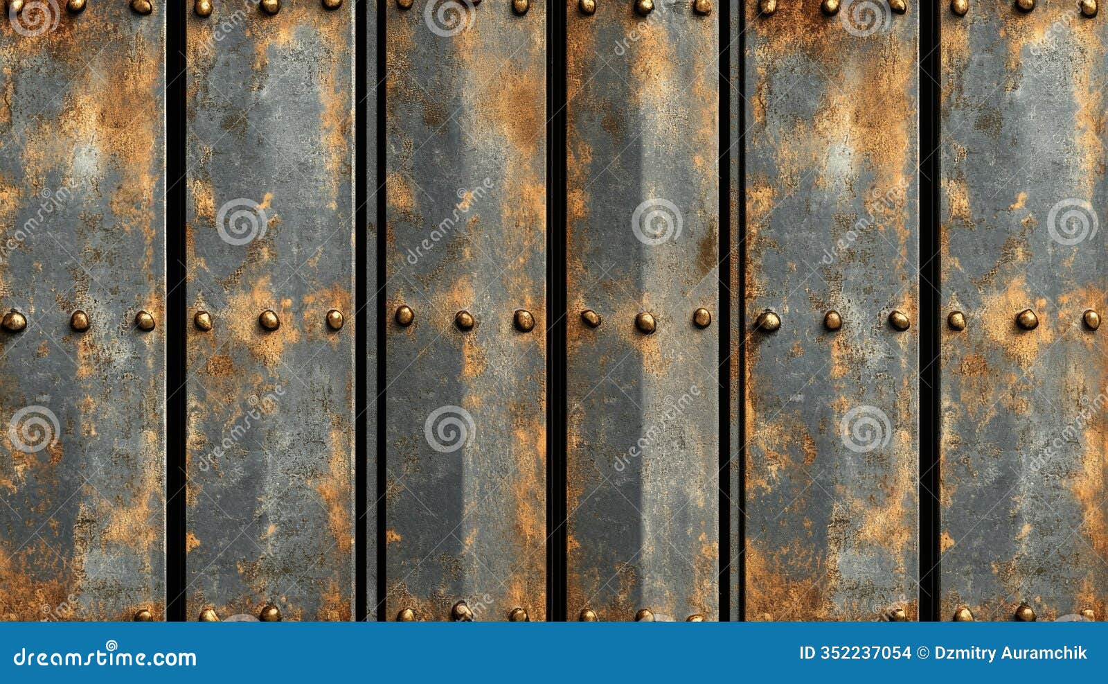 Background of a Rusted Metal Surface with Textured Aging and Corrosion ...