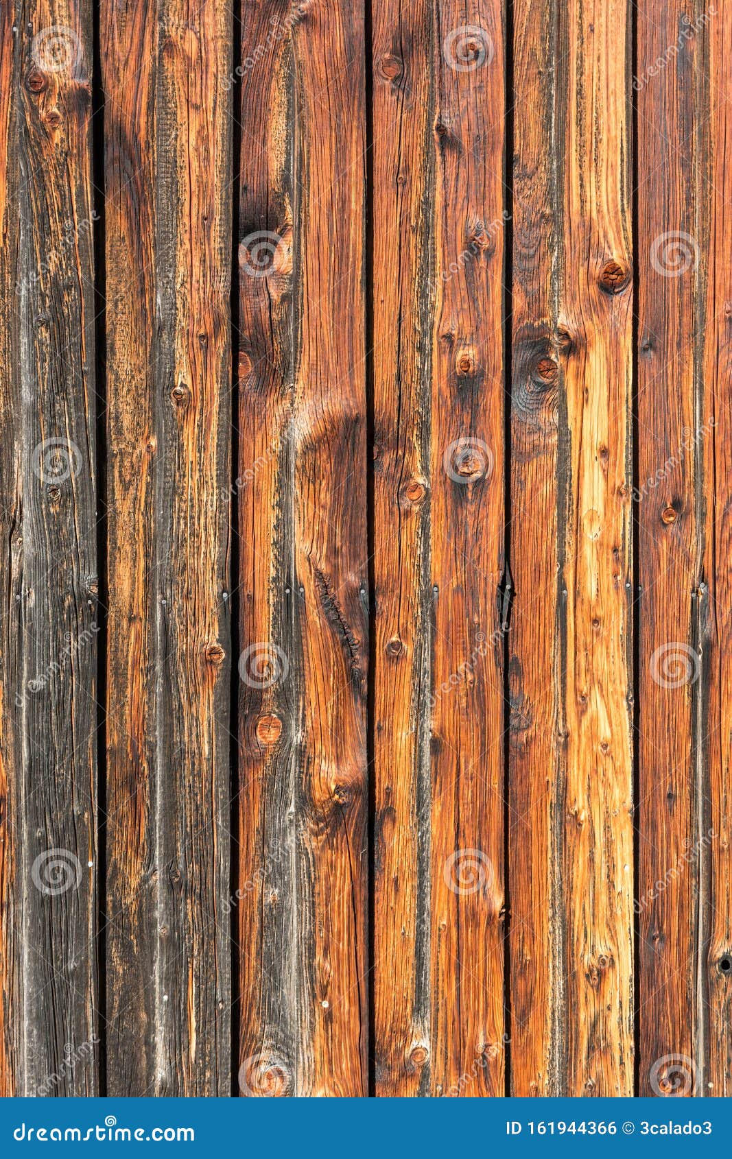 Background, Rustic Weathered Wooden Wall Vertical Stock Photo - Image ...