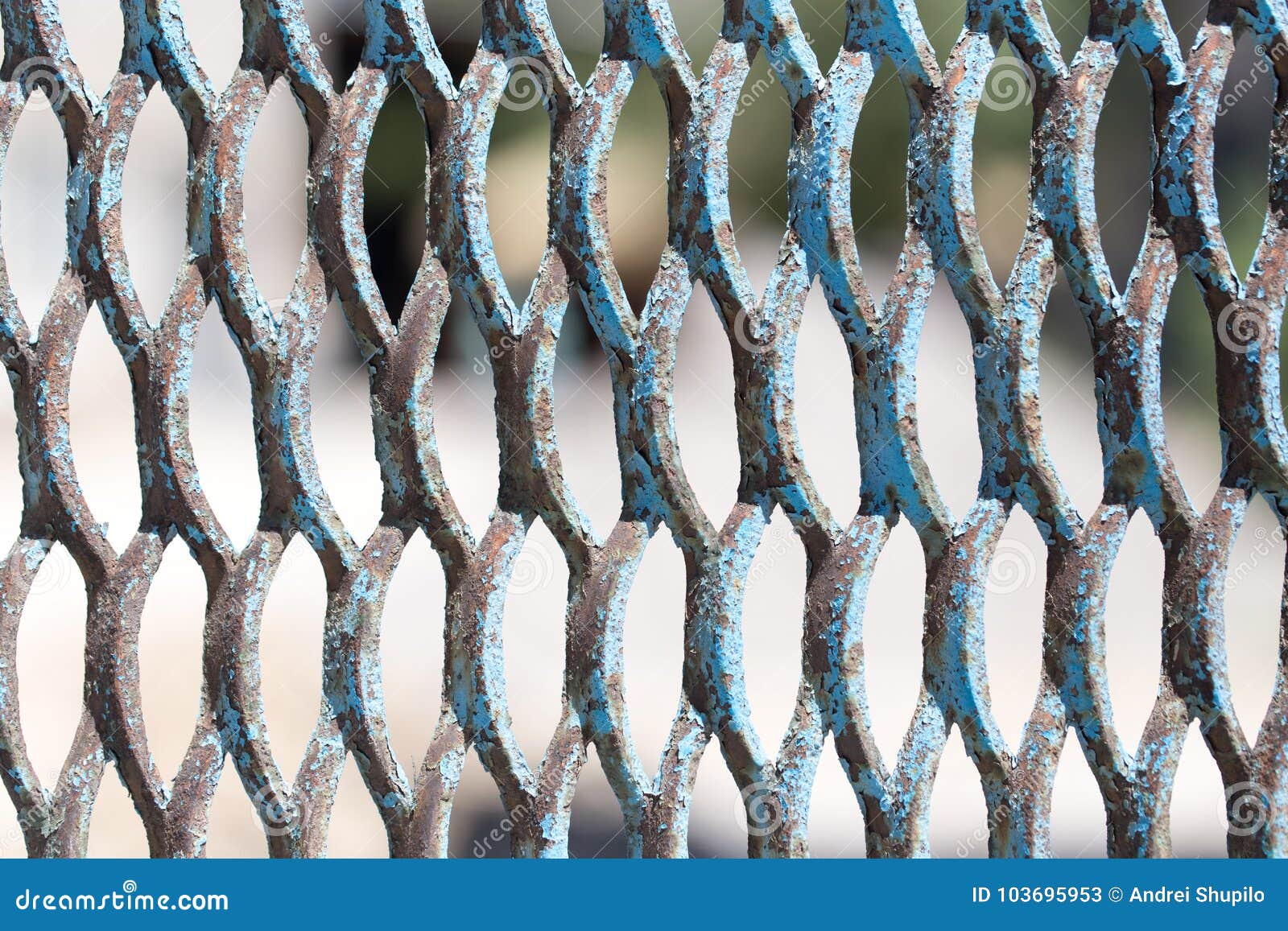 Background of Rusty Metal Mesh Stock Image - Image of closeup, grille ...