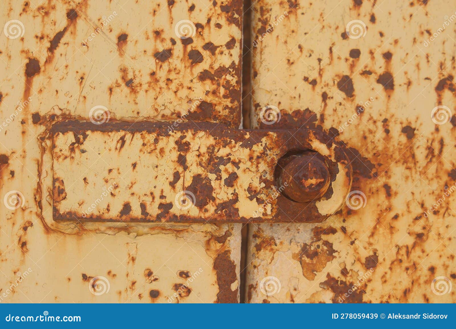Background of Rusty Metal Texture. Grunge Rusty Metal Side of the ...