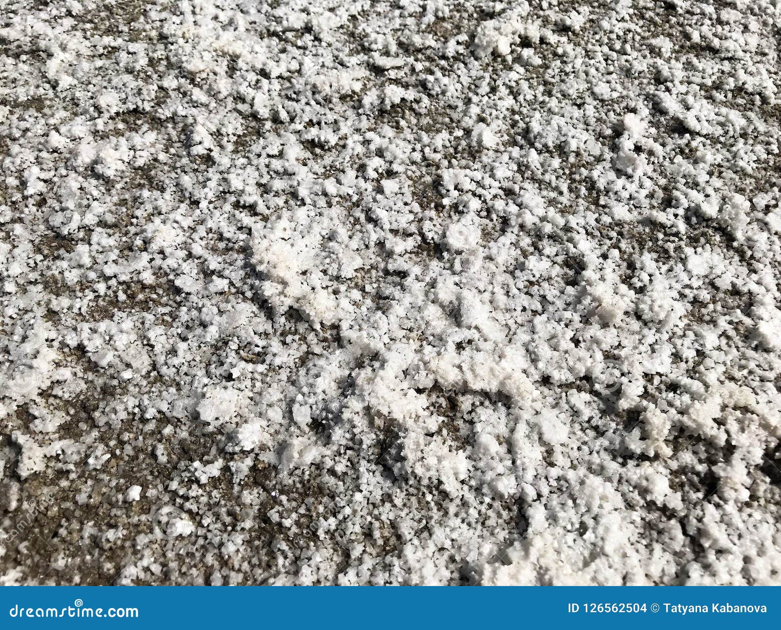 Background - Salt Bottom of the Lake. Stock Photo - Image of salt ...