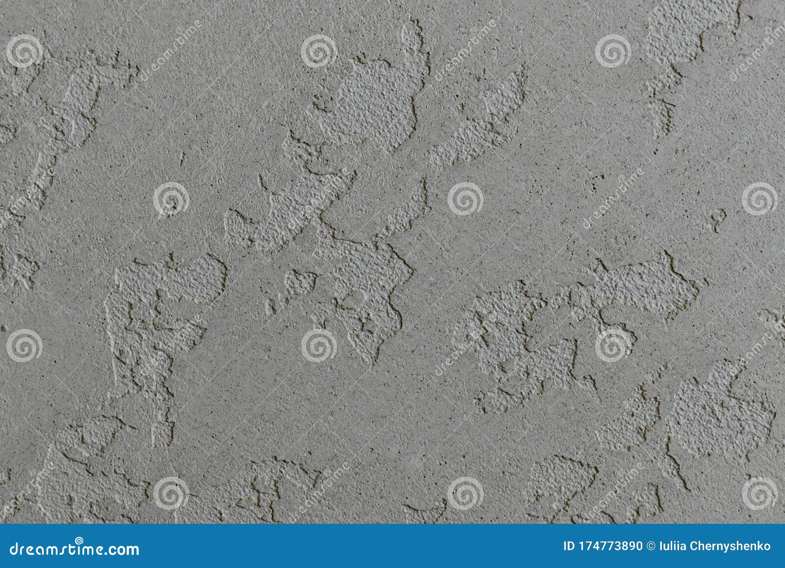 Background of Sand Light Plaster, Two Layer Stock Photo - Image of ...