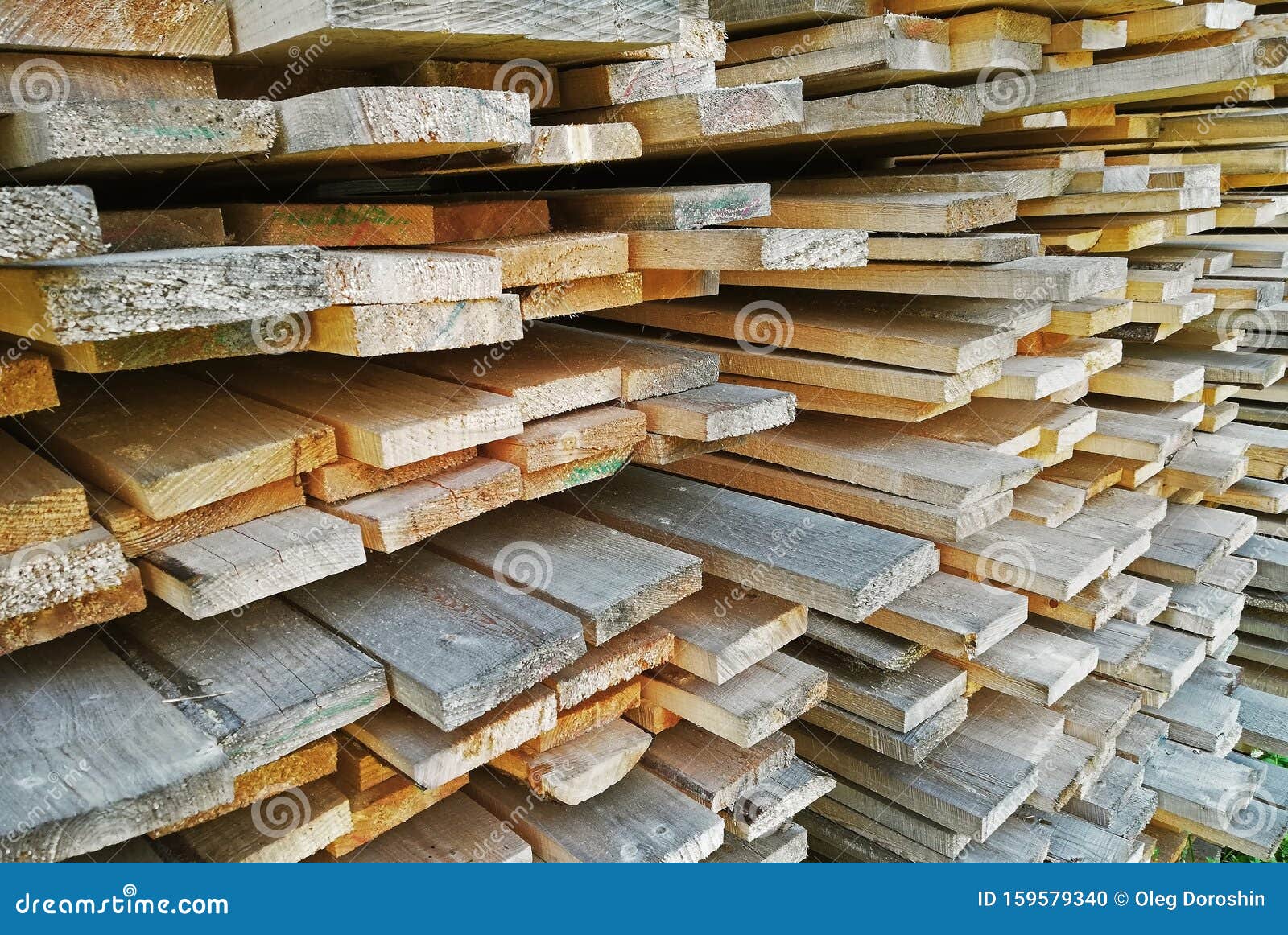 Background of Sawn Boards in a Stack. Lumber Stock Photo - Image of ...
