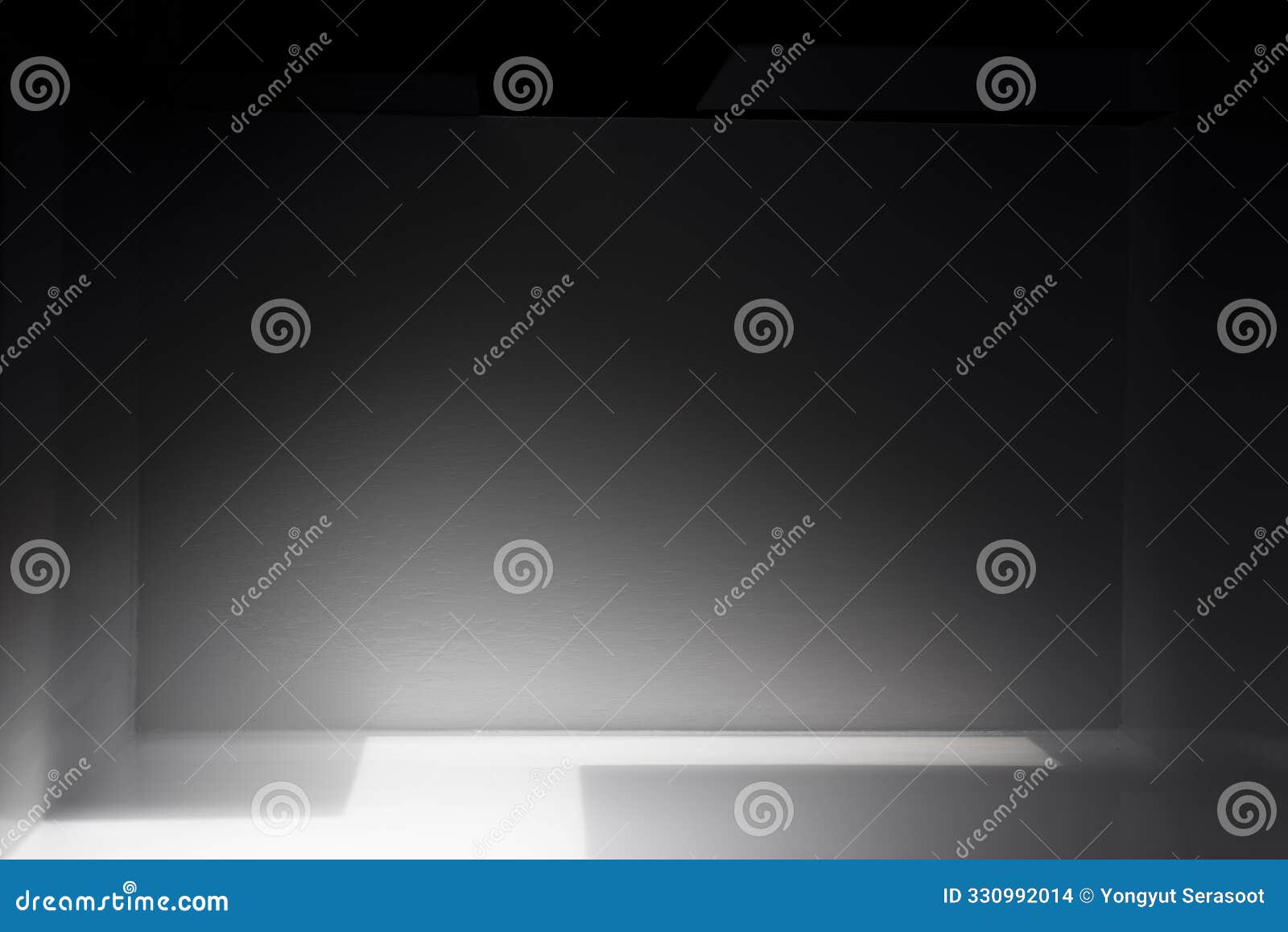 Background Scene of Empty White Room Interior with Light and Dark ...