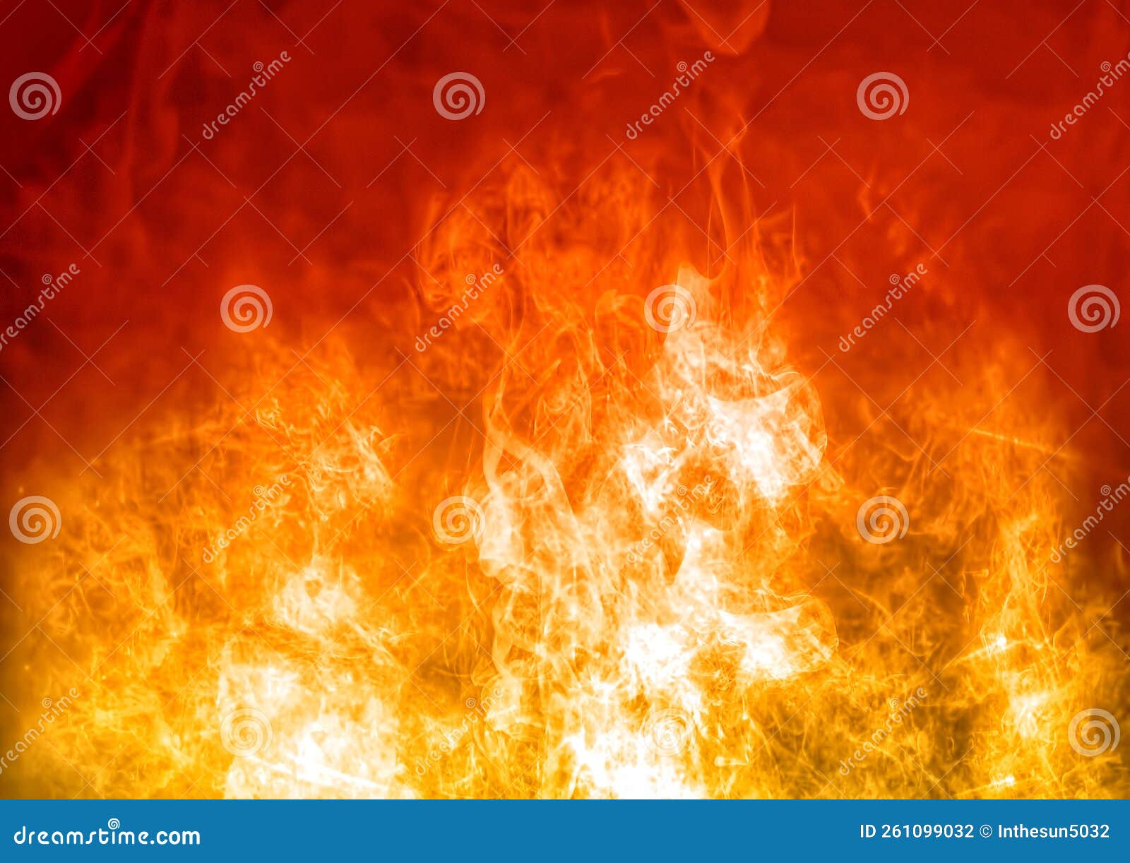 Background of Scorching Fire Flames Burning in the Dark Stock Photo ...