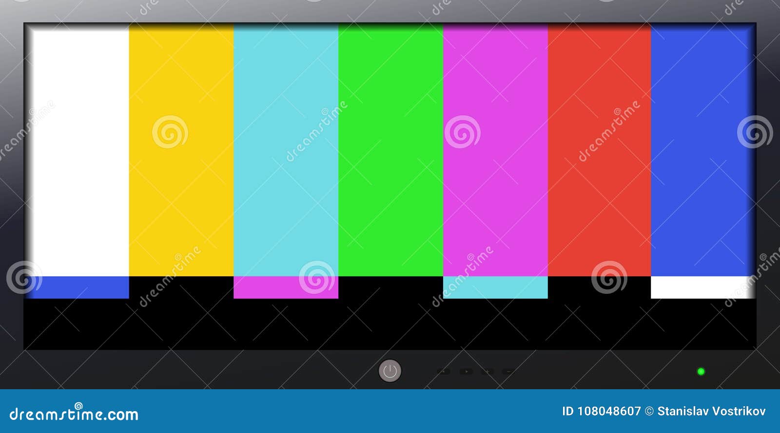 Background Screen - No Broadcast, Television Vector Eps10 Stock Vector ...