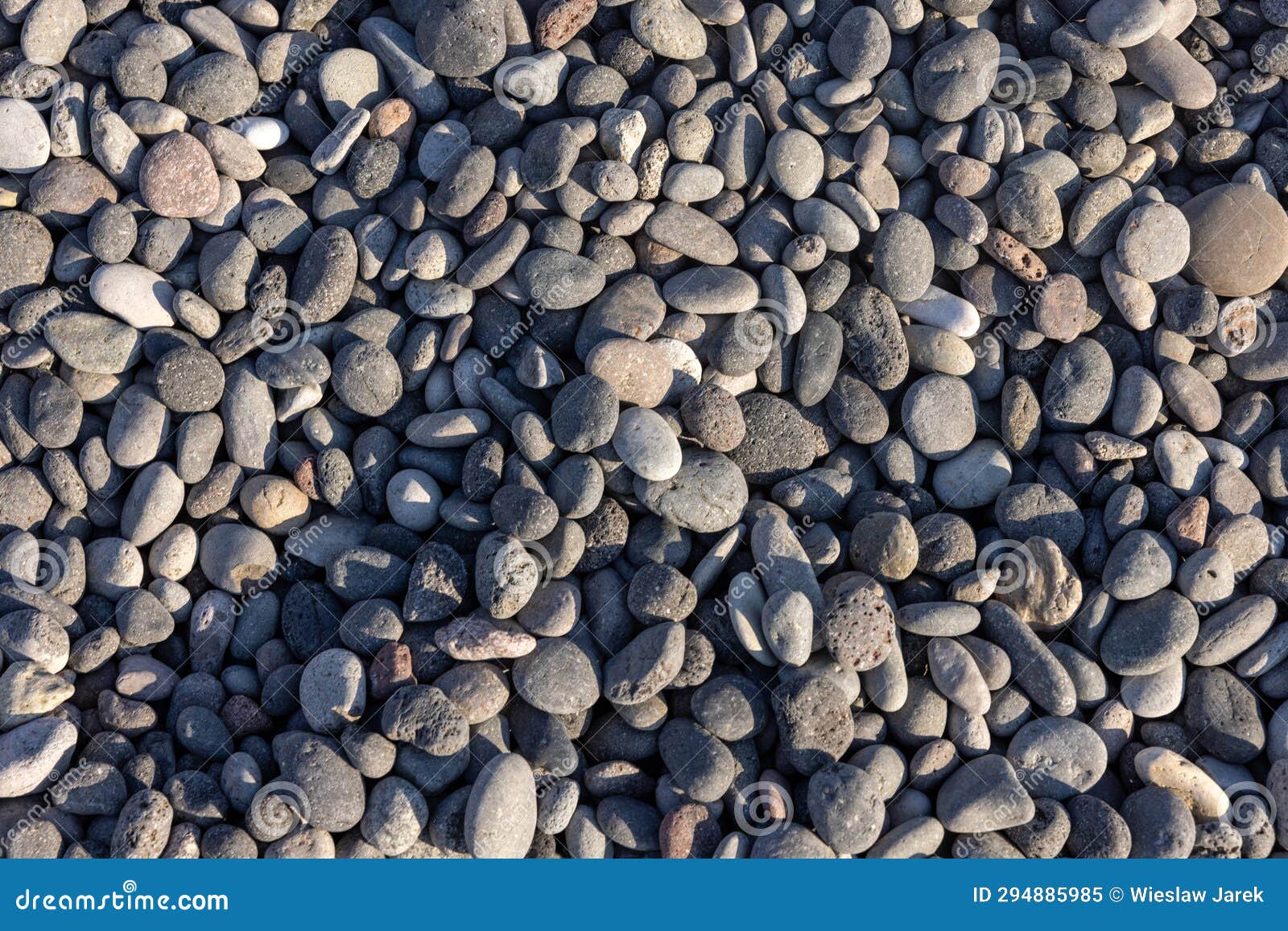 Background of sea stones. stock image. Image of garden - 294885985