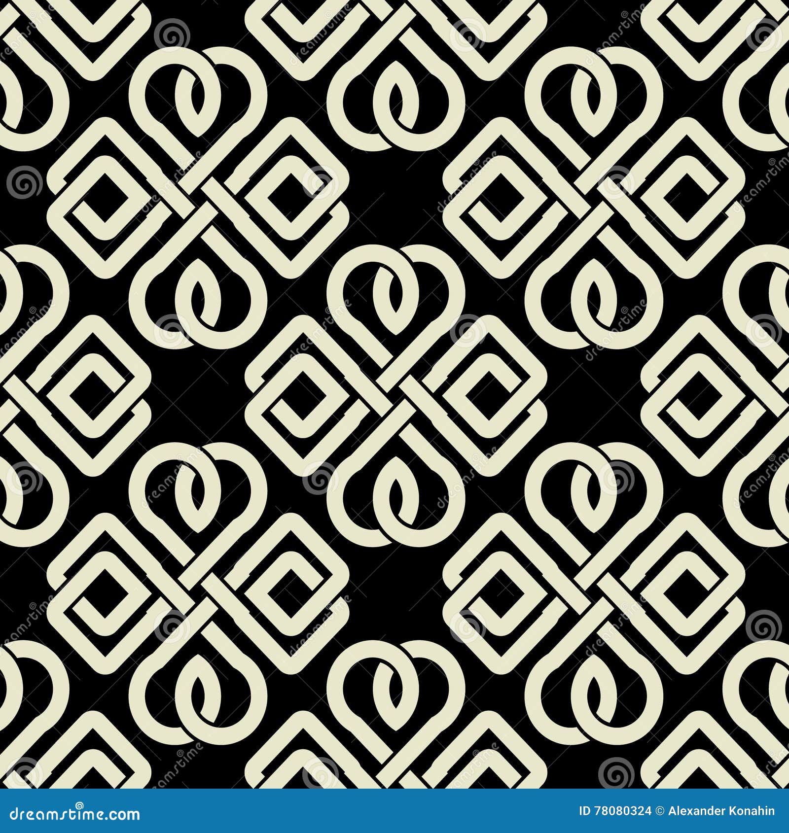 Background Seamless Celtic Pattern Stock Vector - Illustration of ...