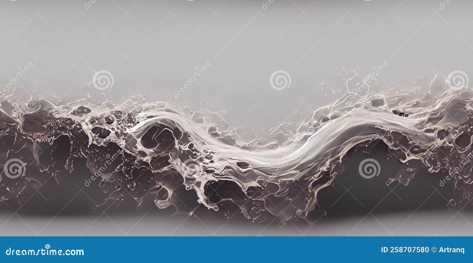 Background with a Seamless 3D Texture of a Fluid in Motion Stock ...