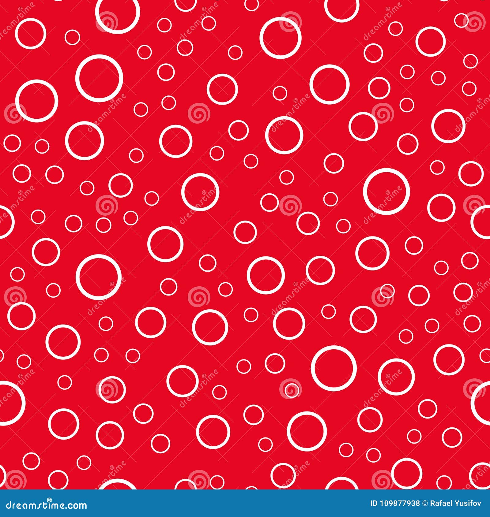 Background Seamless Pattern with Black Circle Vector. Stock Vector ...