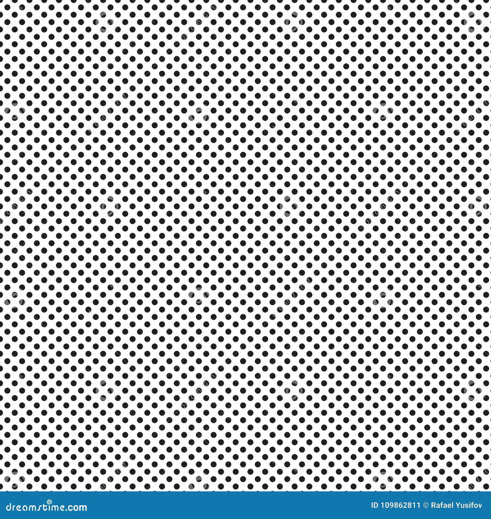 Background Seamless Pattern with Black Circle Vector. Stock Vector ...