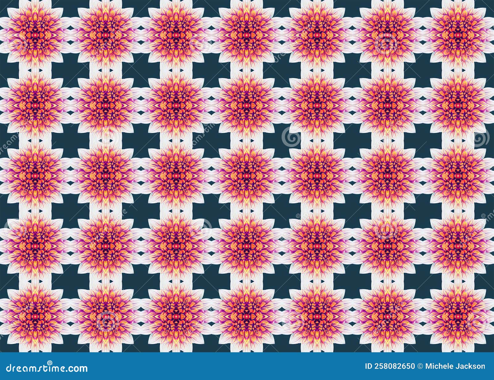 Small Scale Seamless Repeat Pattern Background Illustration Stock ...