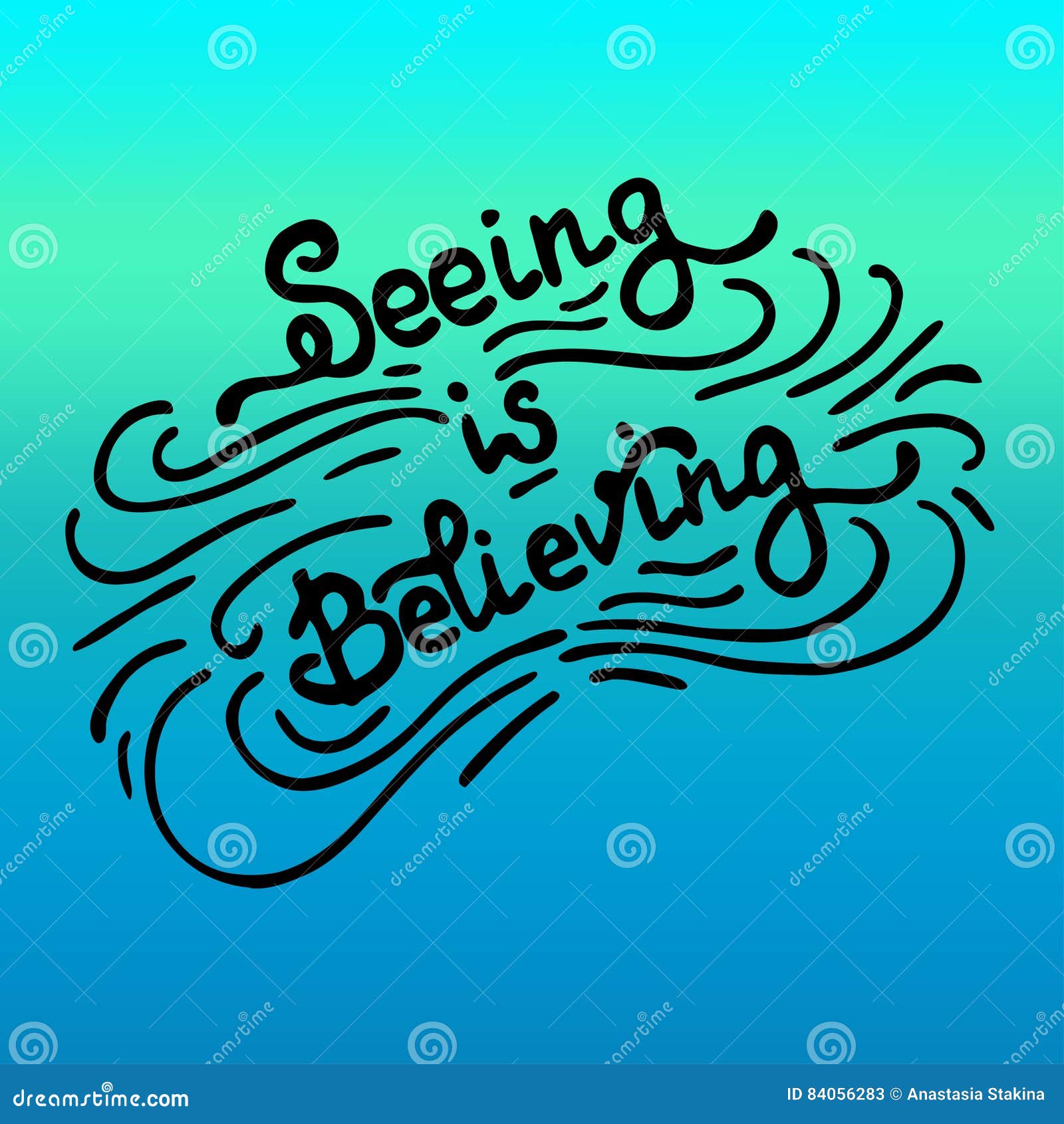 Background Seeing is Believing. Stock Illustration - Illustration of ...