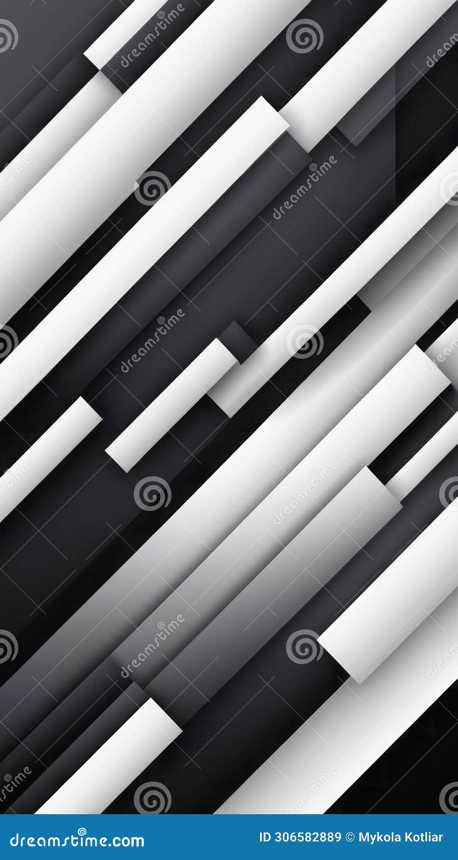 Background from Segmented Shapes and Black Stock Image - Image of ...