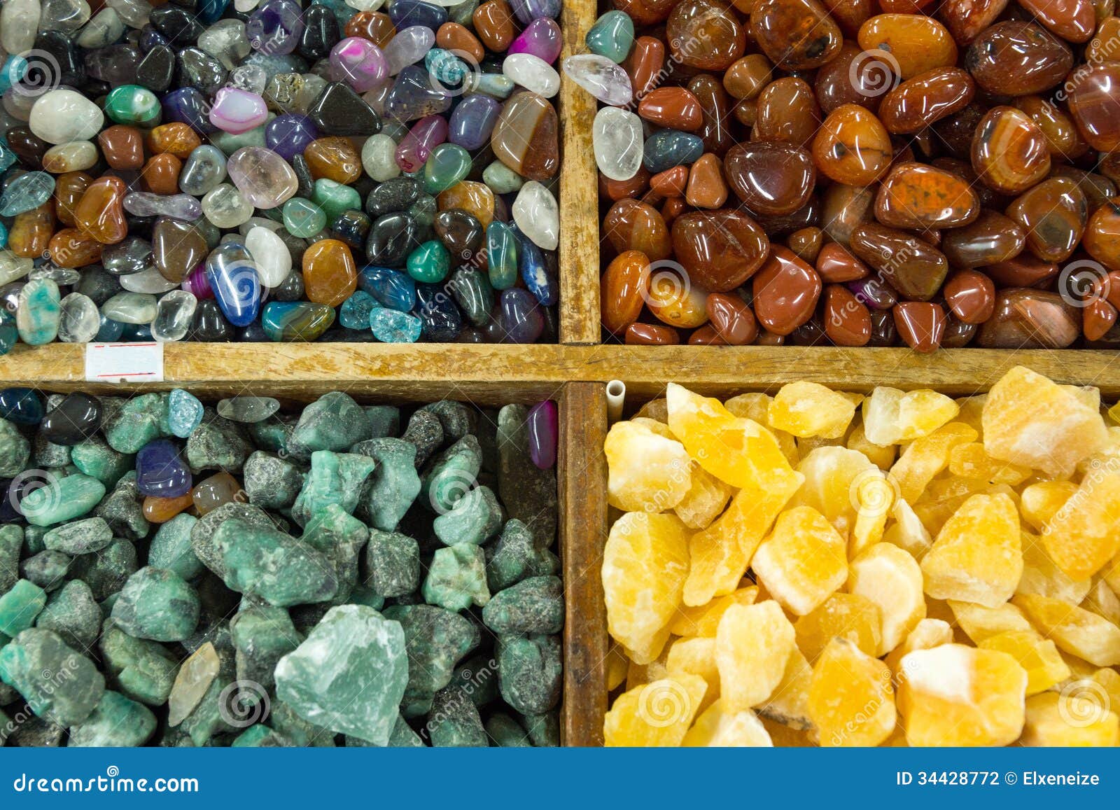 Background from Semi-precious Stones Stock Photo - Image of rock, black ...