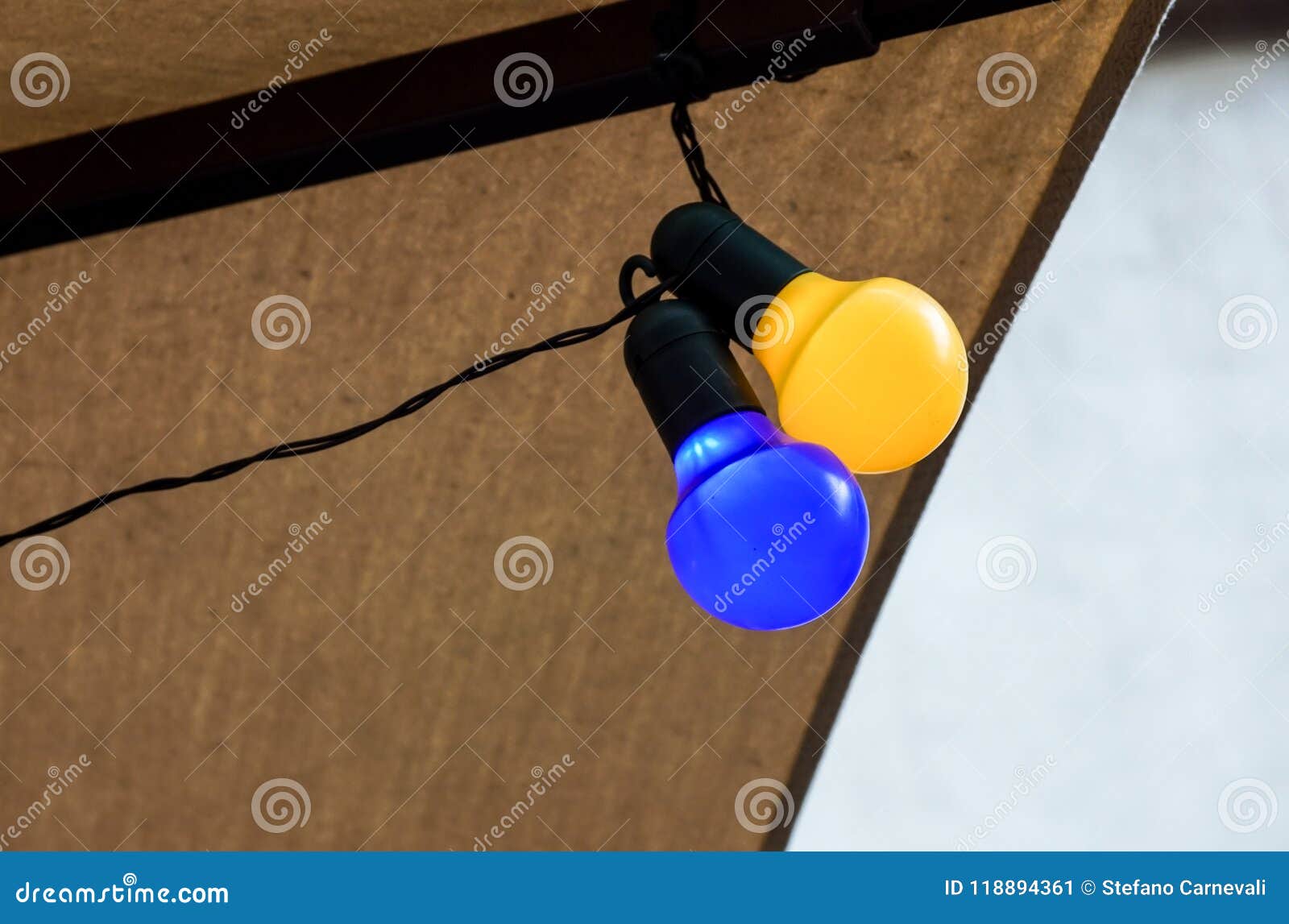 Background Series : Colorful Light Bulbs Stock Image - Image of ...
