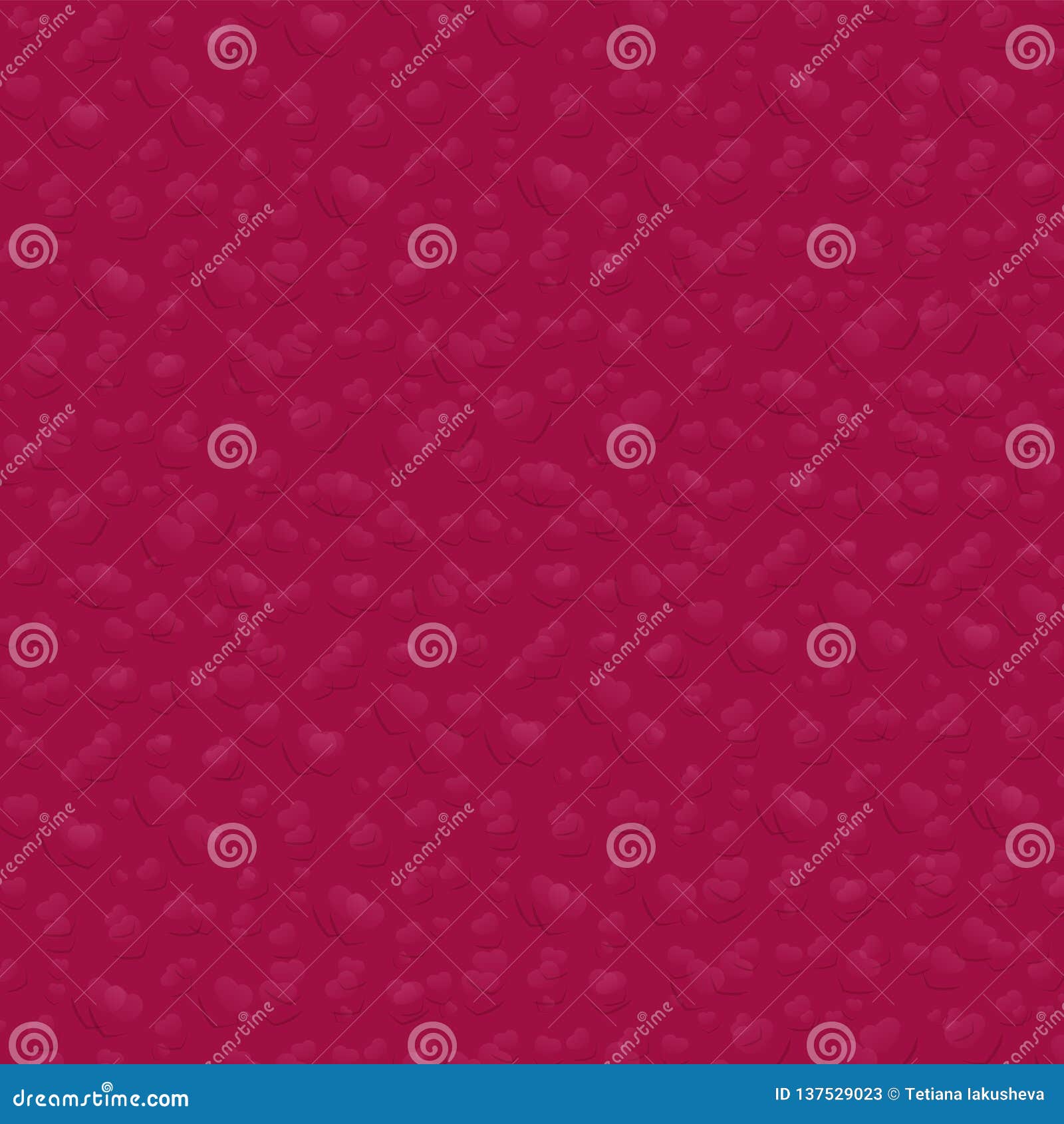 Background with Shadow of Hearts. Vector Illustration Stock Vector ...