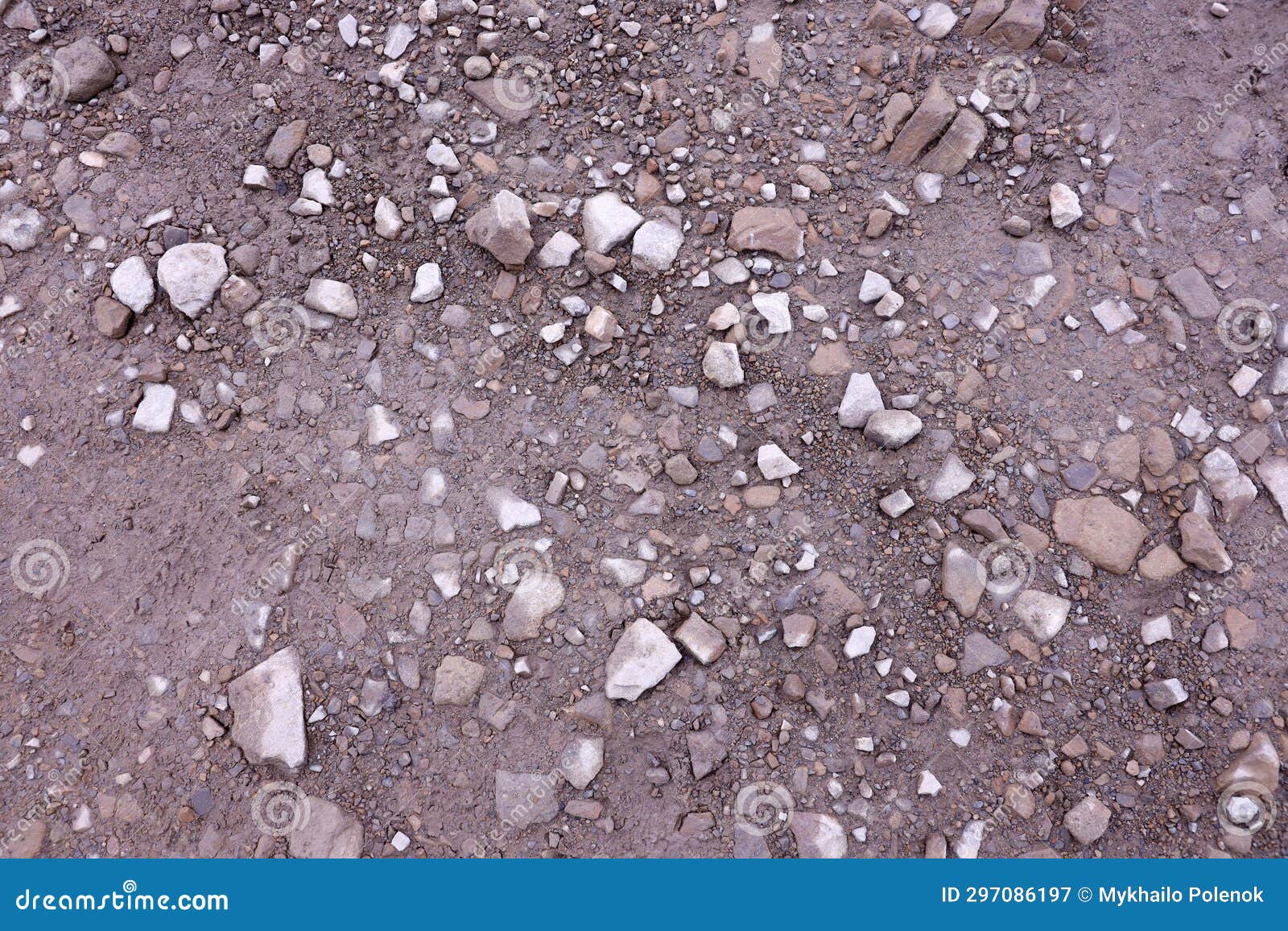 Background of Shattered Stony Stones Surface in Mountain Area. Texture ...
