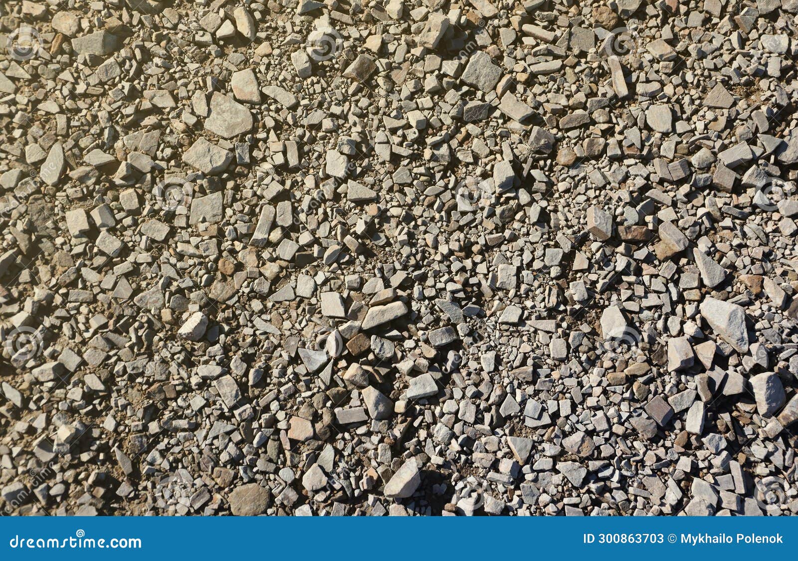 Background of Shattered Stony Stones Surface in Mountain Area. Texture ...