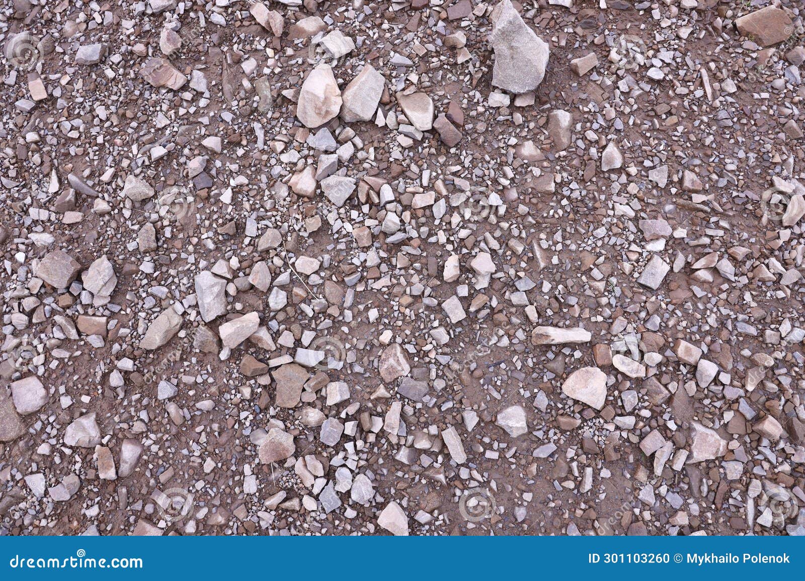 Background of Shattered Stony Stones Surface in Mountain Area. Texture ...