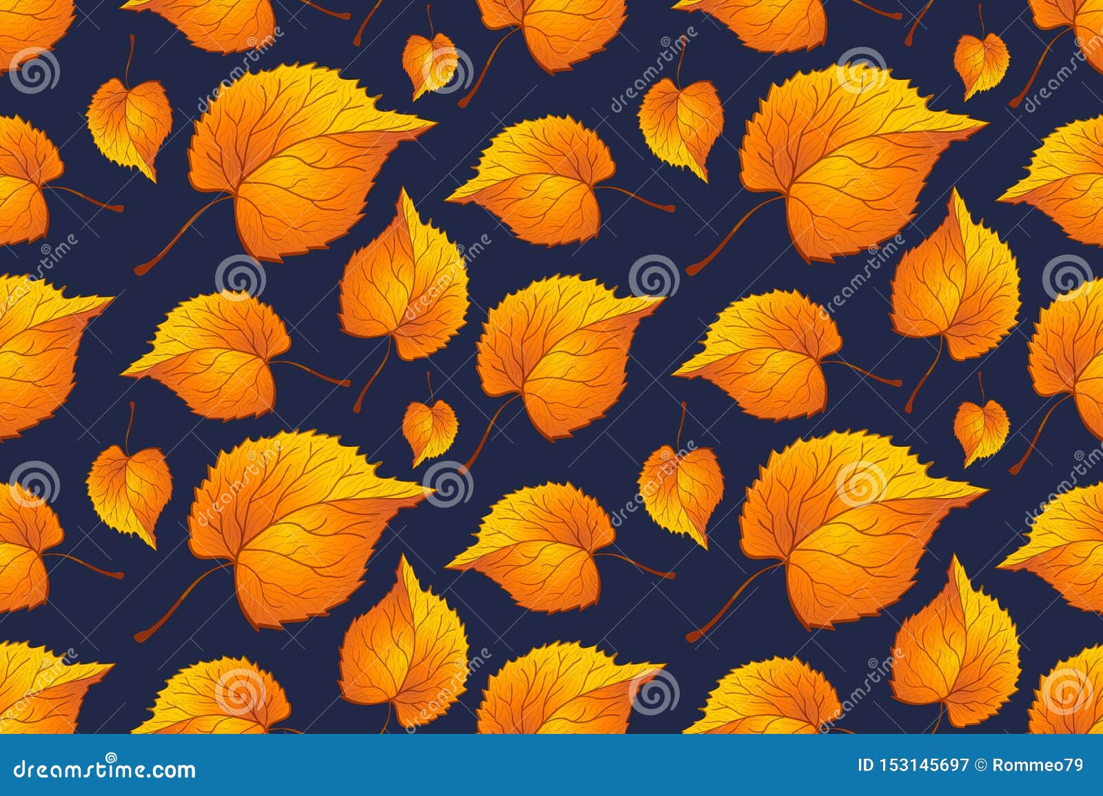 Background Sheet Seamless Autumn Pattern with Colorful Translucent ...