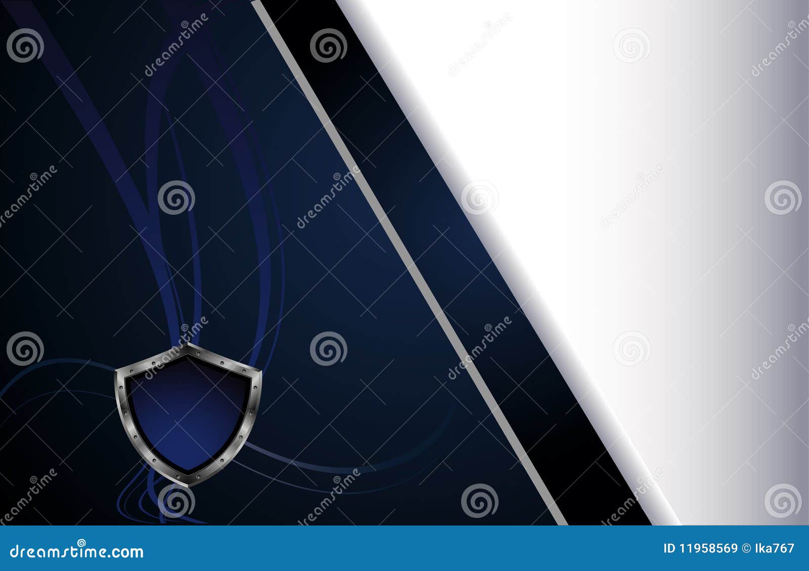 Background with shield stock vector. Illustration of frame - 11958569