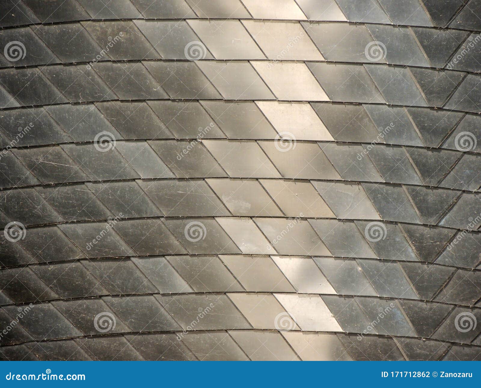 Background of Shiny Metal Plates Stock Photo - Image of coating ...