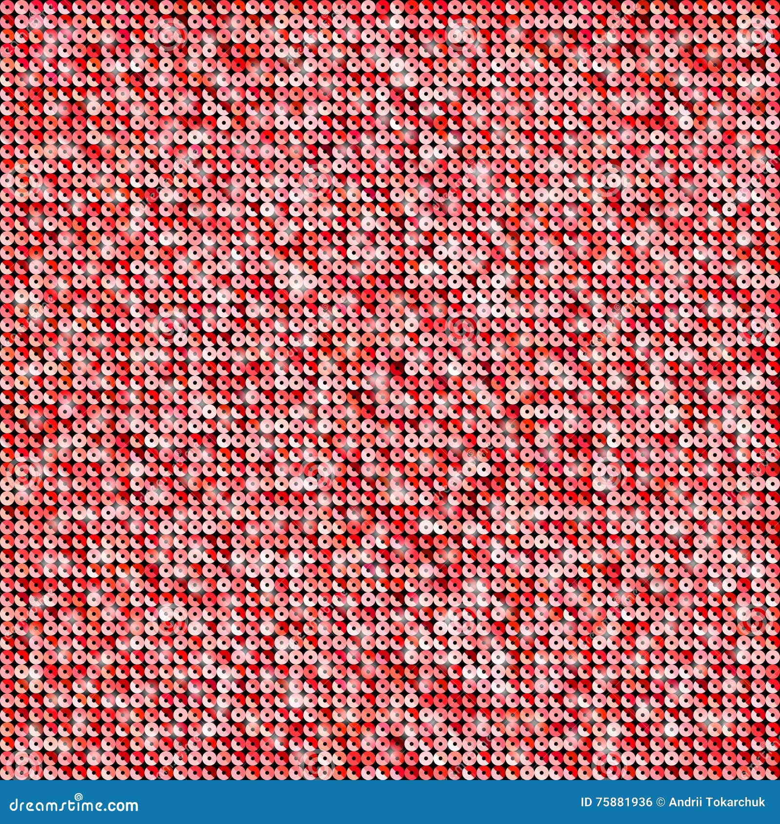 Background with Shiny Red Sequins. Eps 10. Stock Vector - Illustration ...