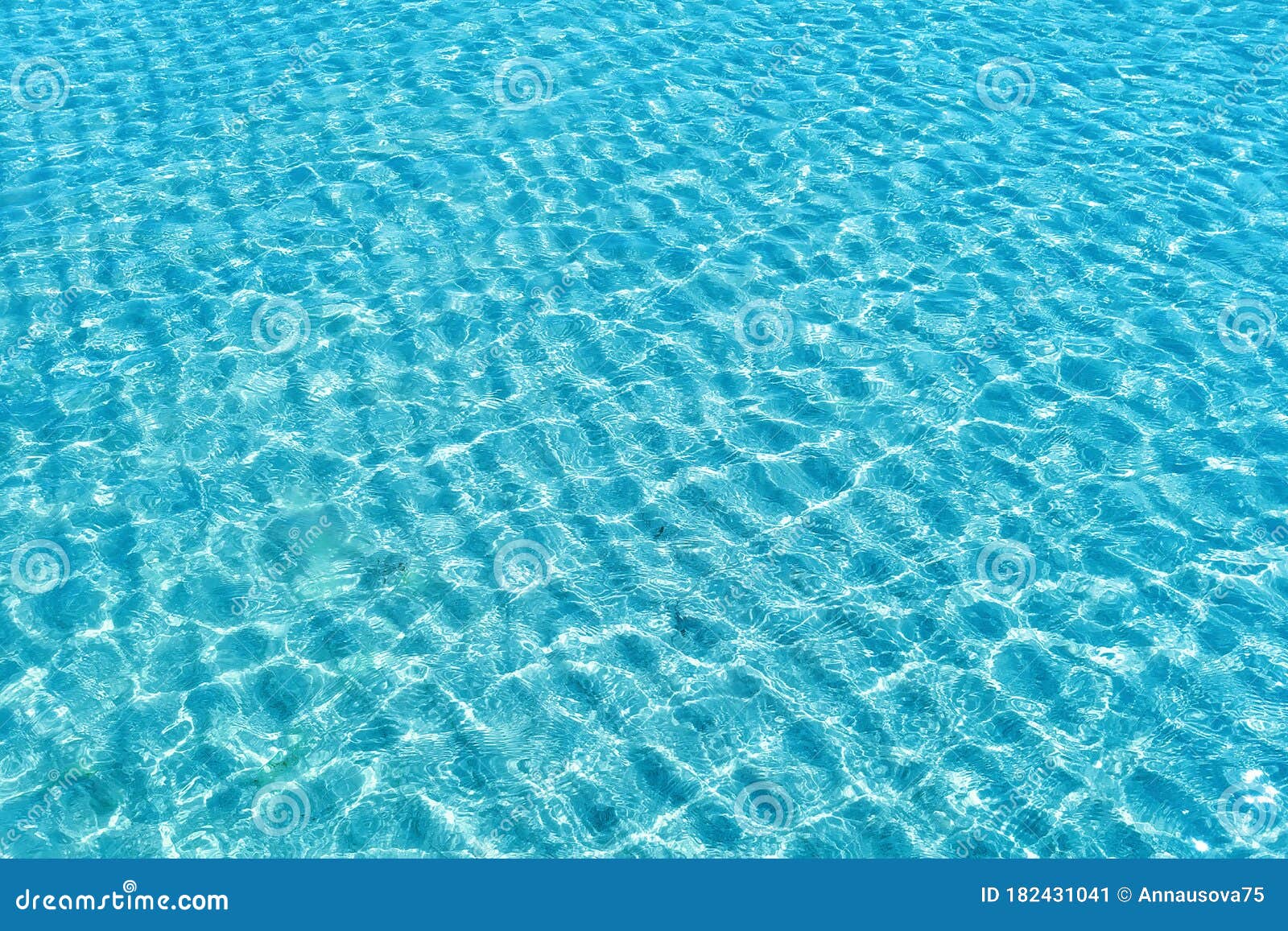 Background Shot of Aqua Water Surface. Swimming Pool with Sunny ...