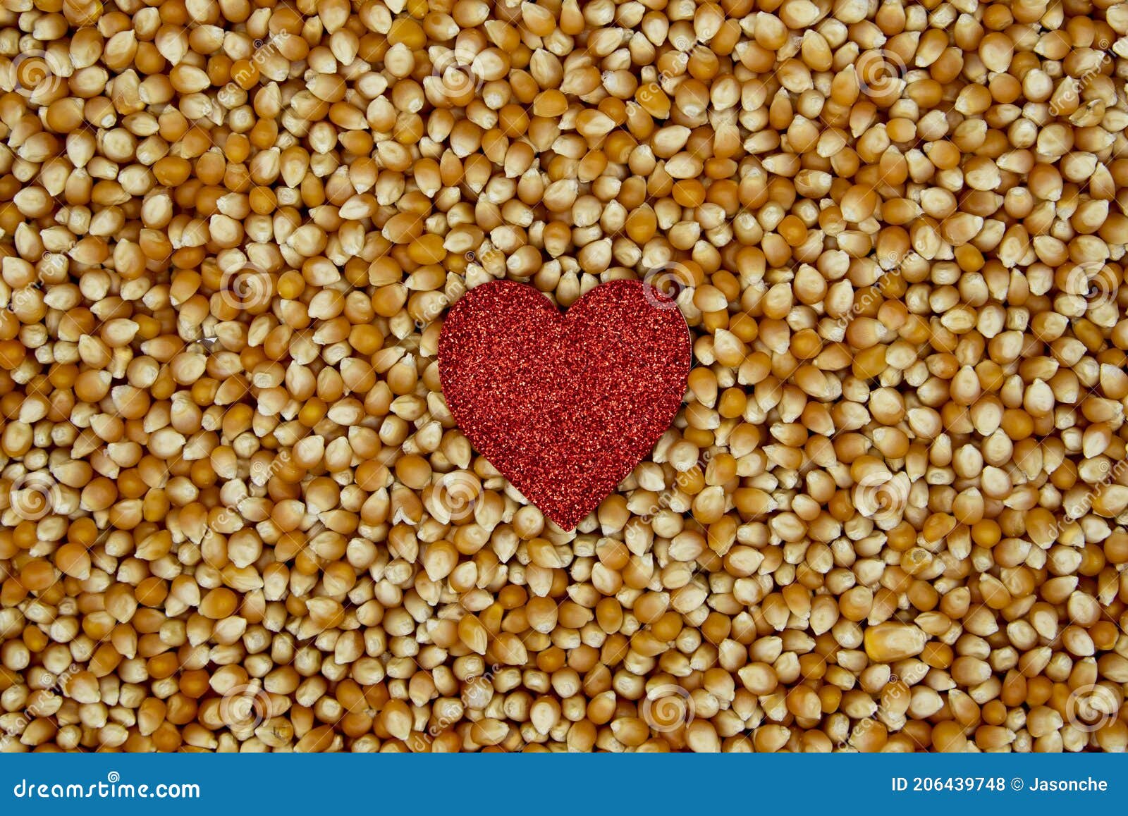 Raw Pop Corn Background Macro Stock Photo - Image of popcorn, brown ...