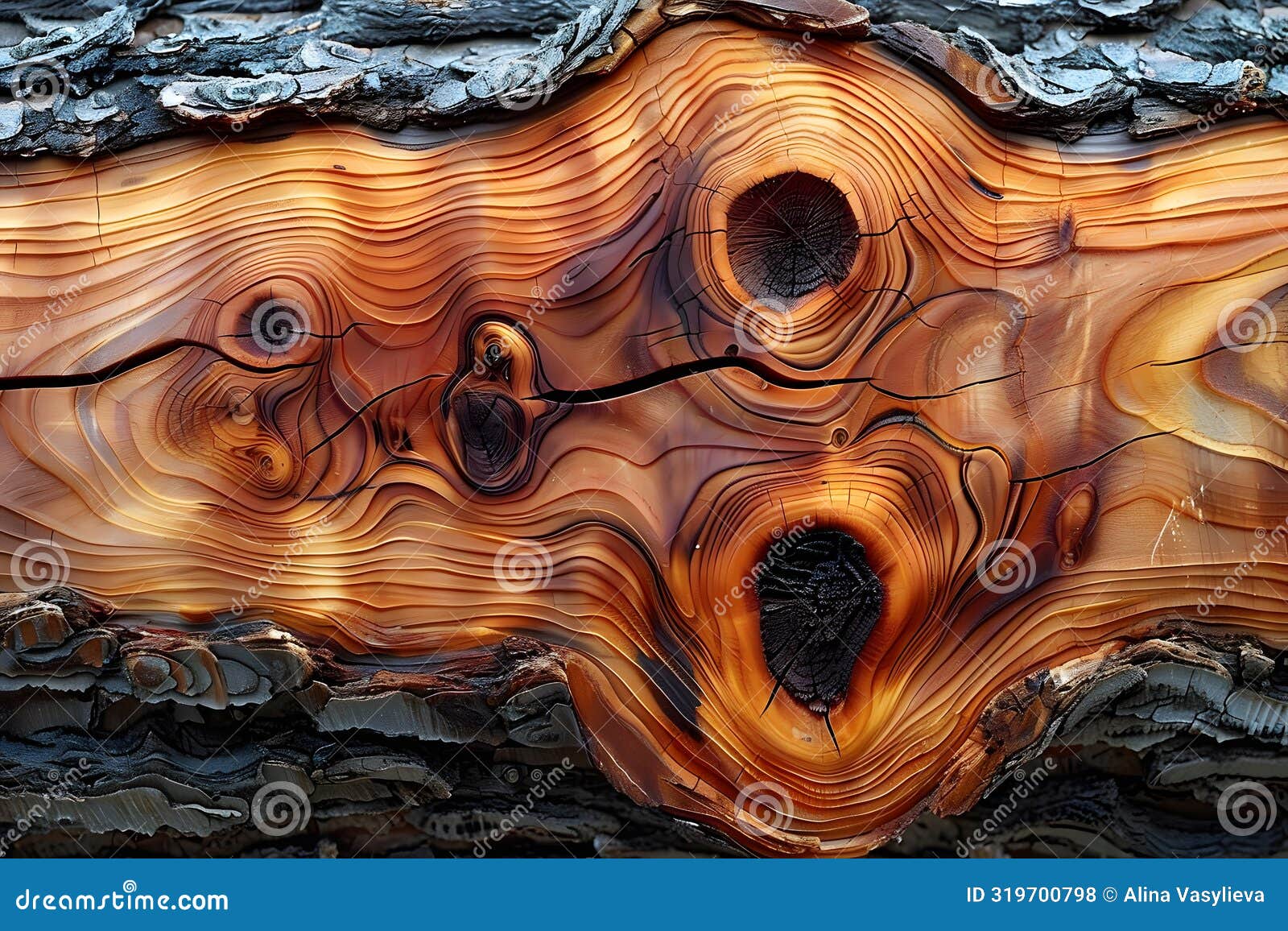 Background Showcasing the Warm and Rich Texture of Natural Wood in ...