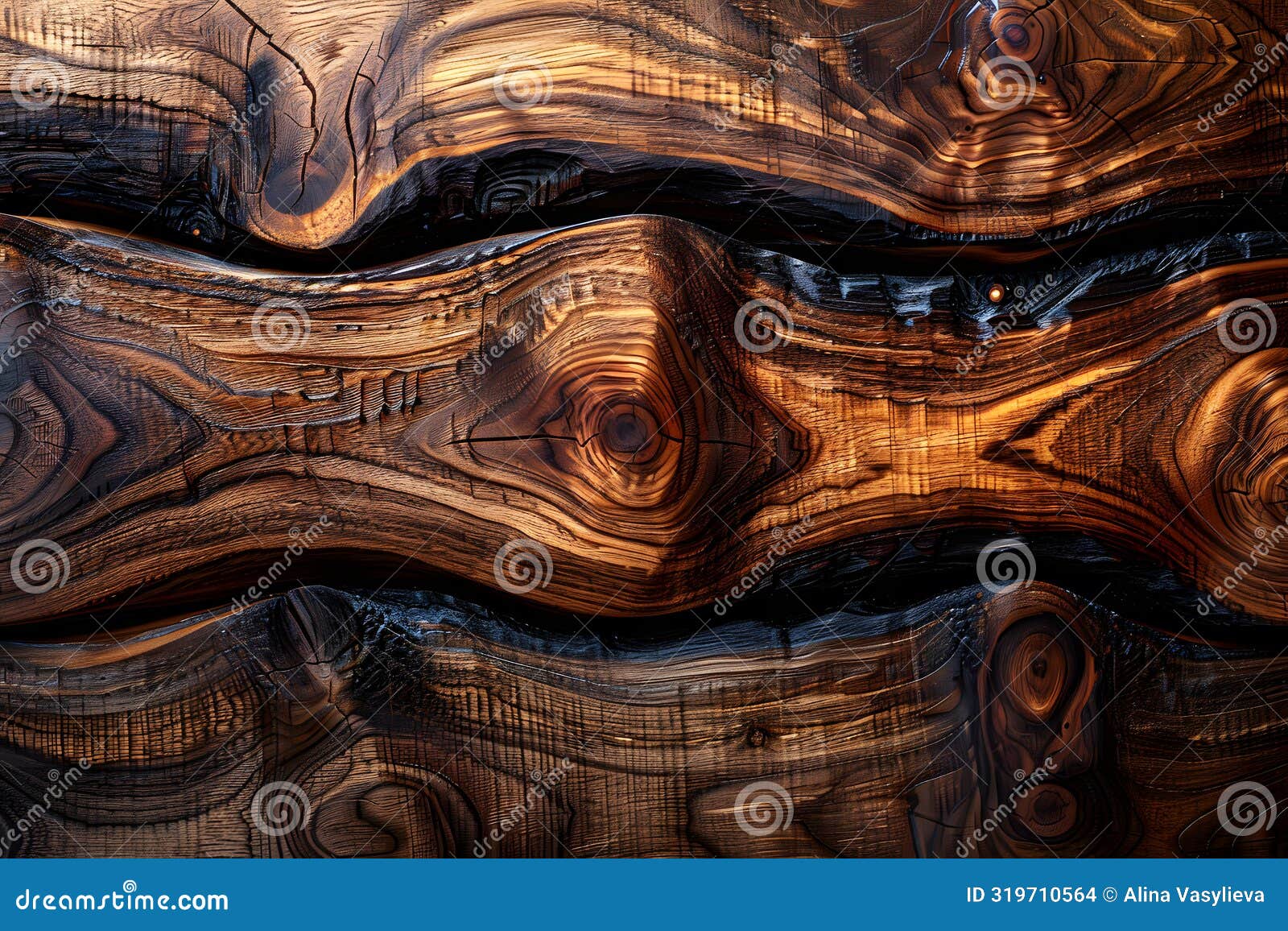 Background Showcasing the Warm and Rich Texture of Natural Wood in ...