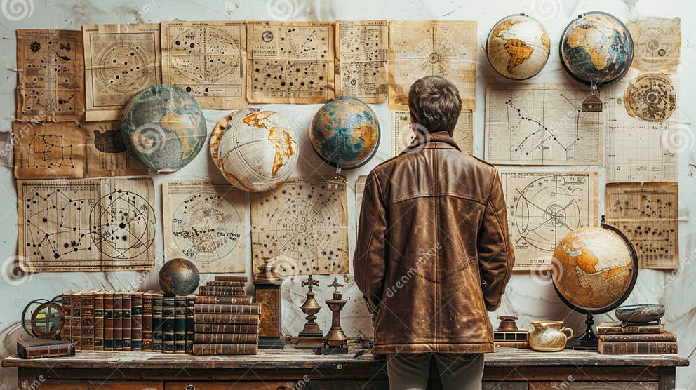 This is a Background that Shows Astrological Items for Predictions and ...