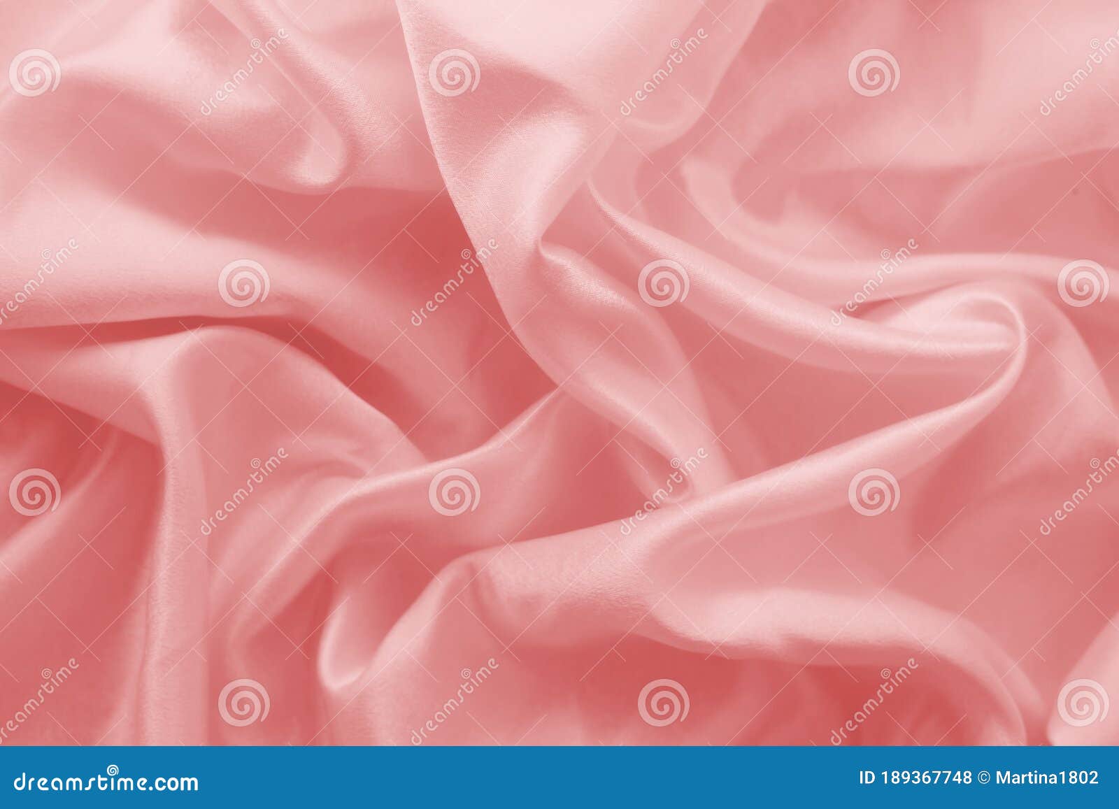 Background of Silk Pink Fabric Waves Stock Photo - Image of color ...