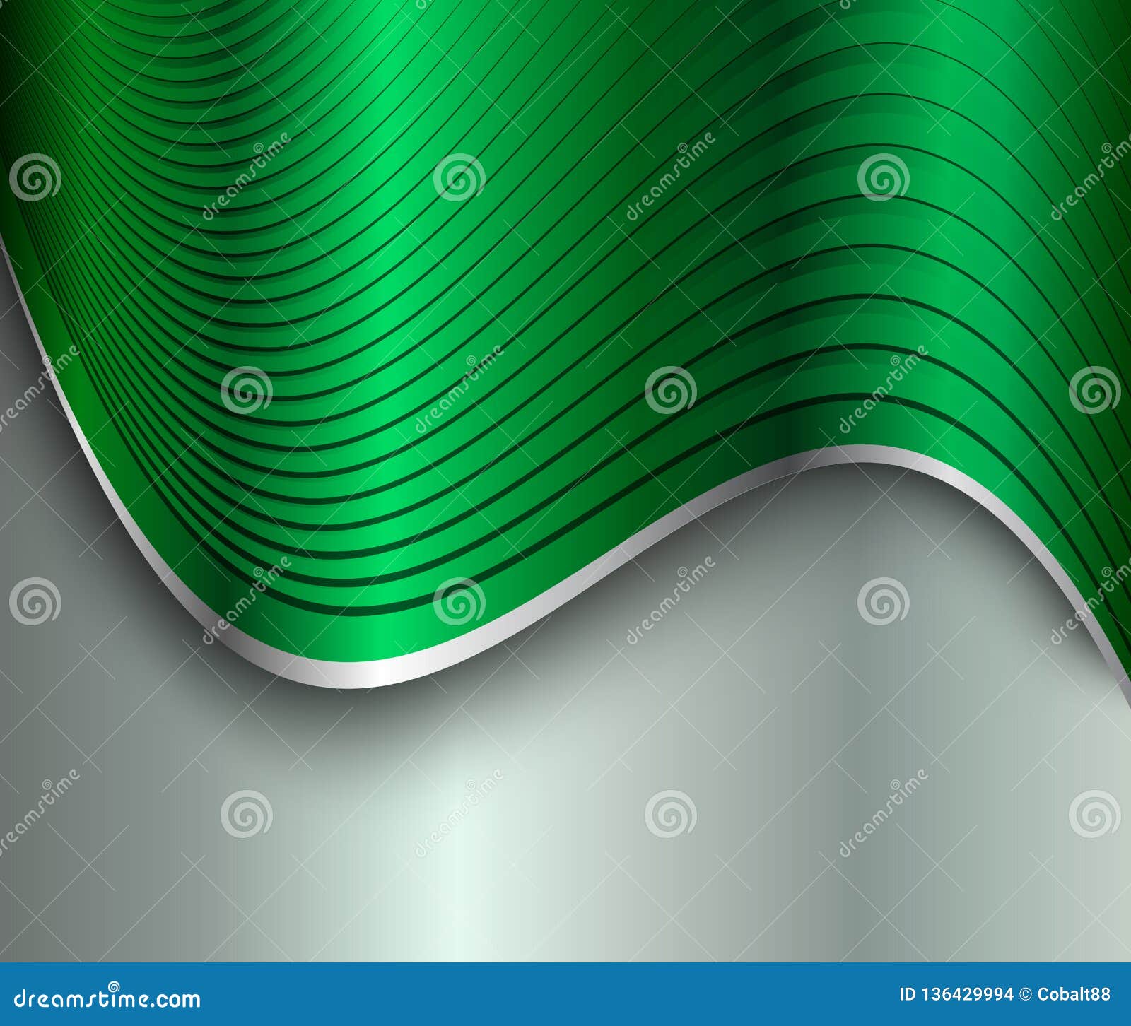 Background silver green stock vector. Illustration of elegant - 136429994