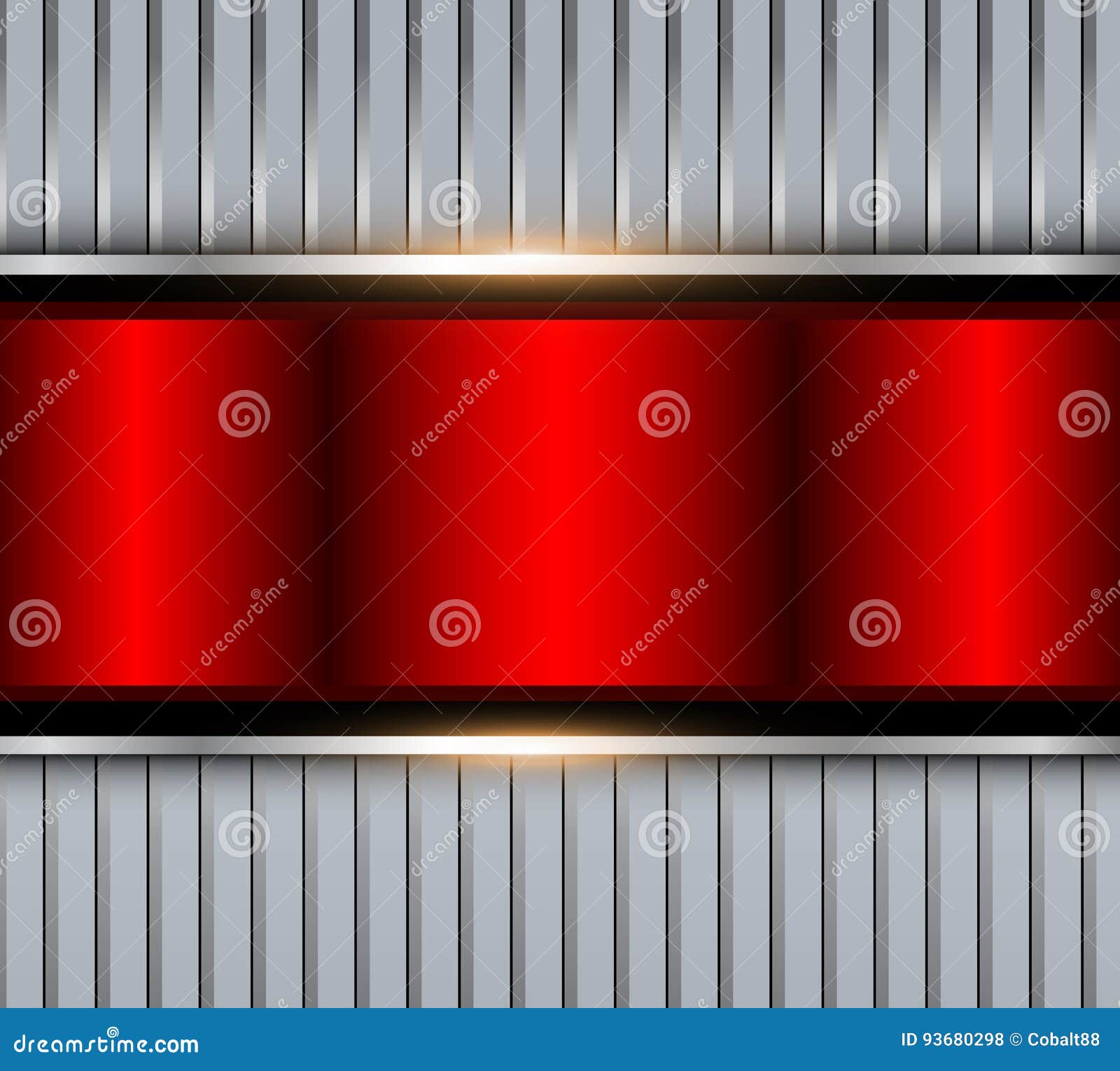 Background Silver Red Metallic Stock Vector - Illustration of abstract ...