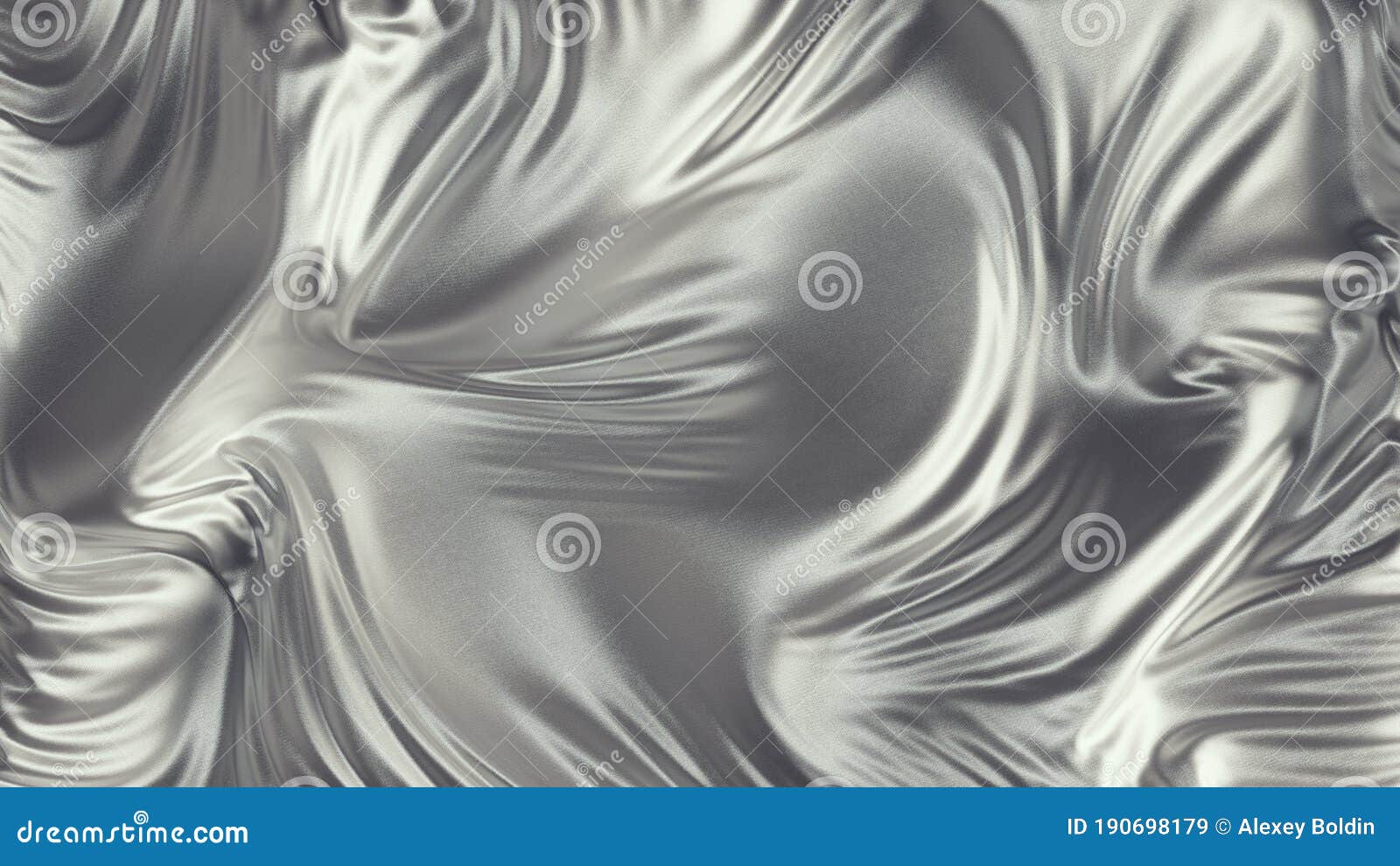 Shiny Silver Cloth Texture Background Stock Illustration - Illustration ...