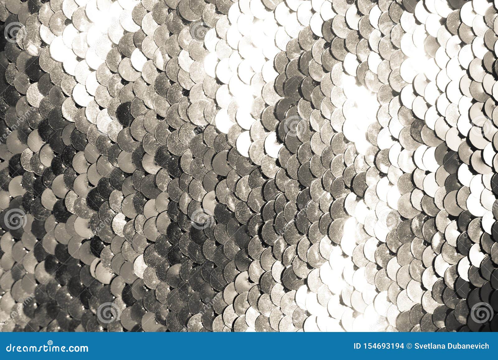 Background of Silver Sequins. Sparkling Background Stock Photo - Image ...