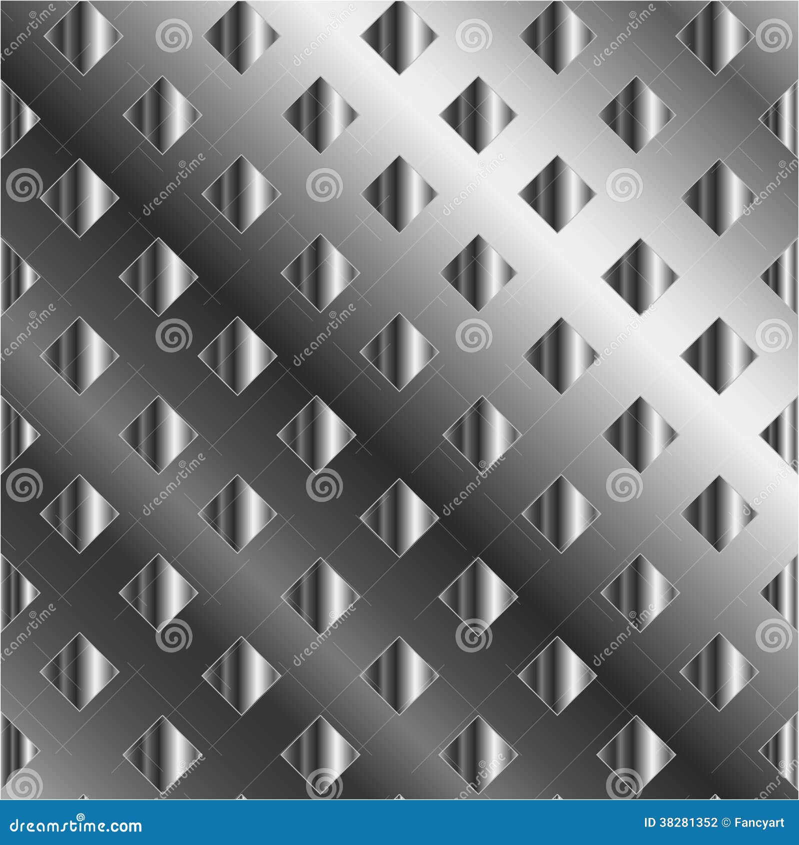 Background with Silver Squares Stock Vector - Illustration of page ...