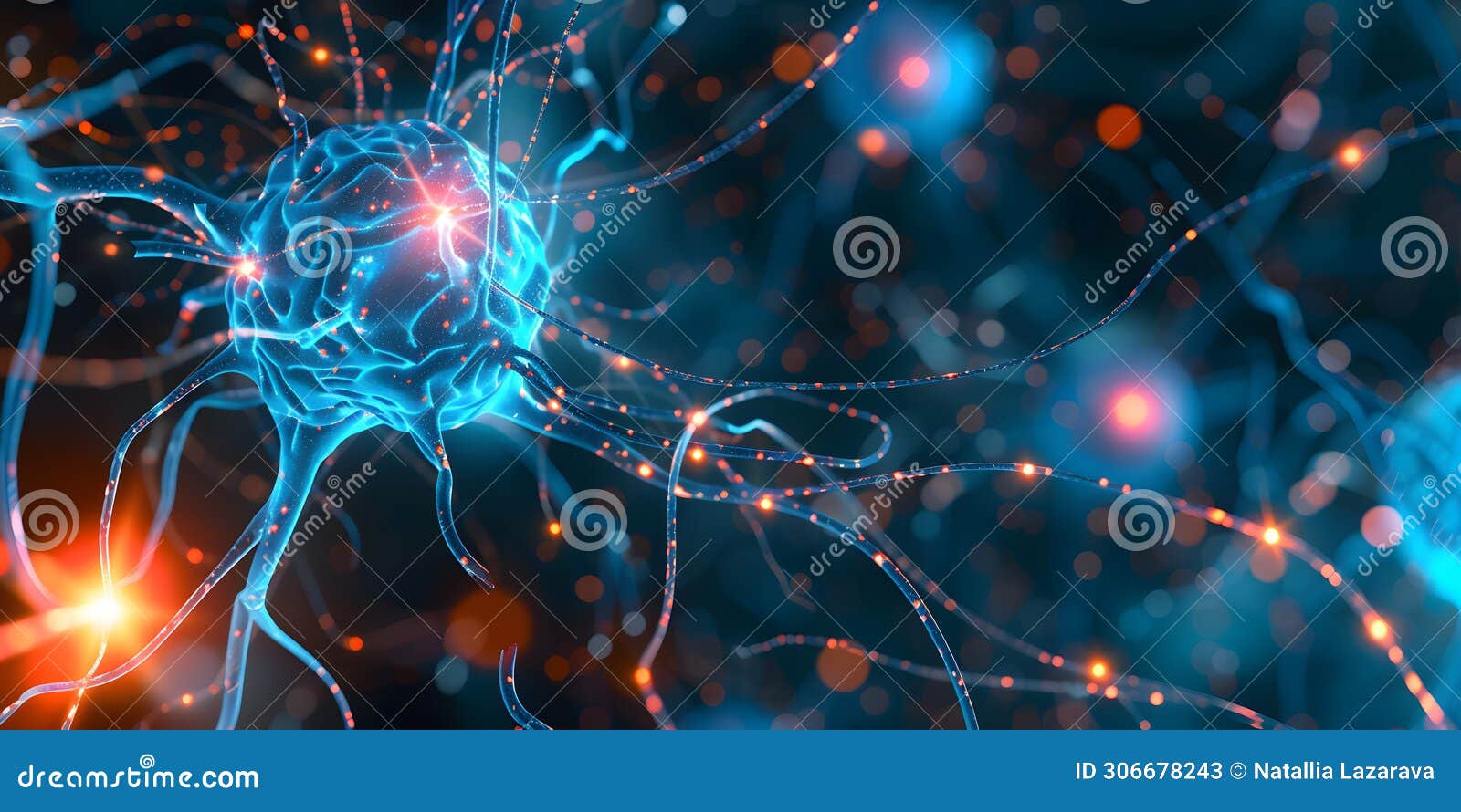 Neural Scientific Background Of Atoms And Molecules Cartoon Vector ...